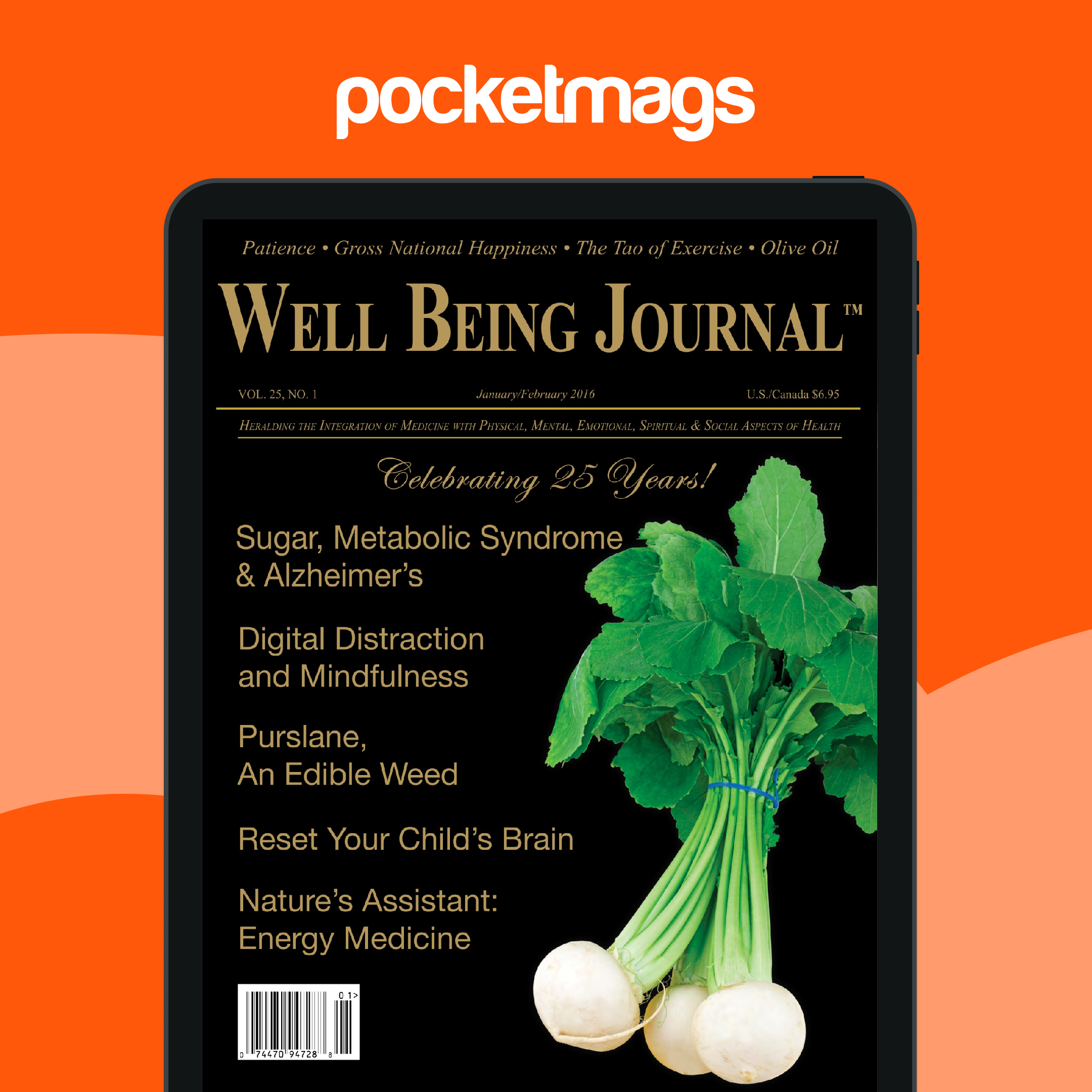 Well Being Journal Magazine - January/February 2016 Back Issue