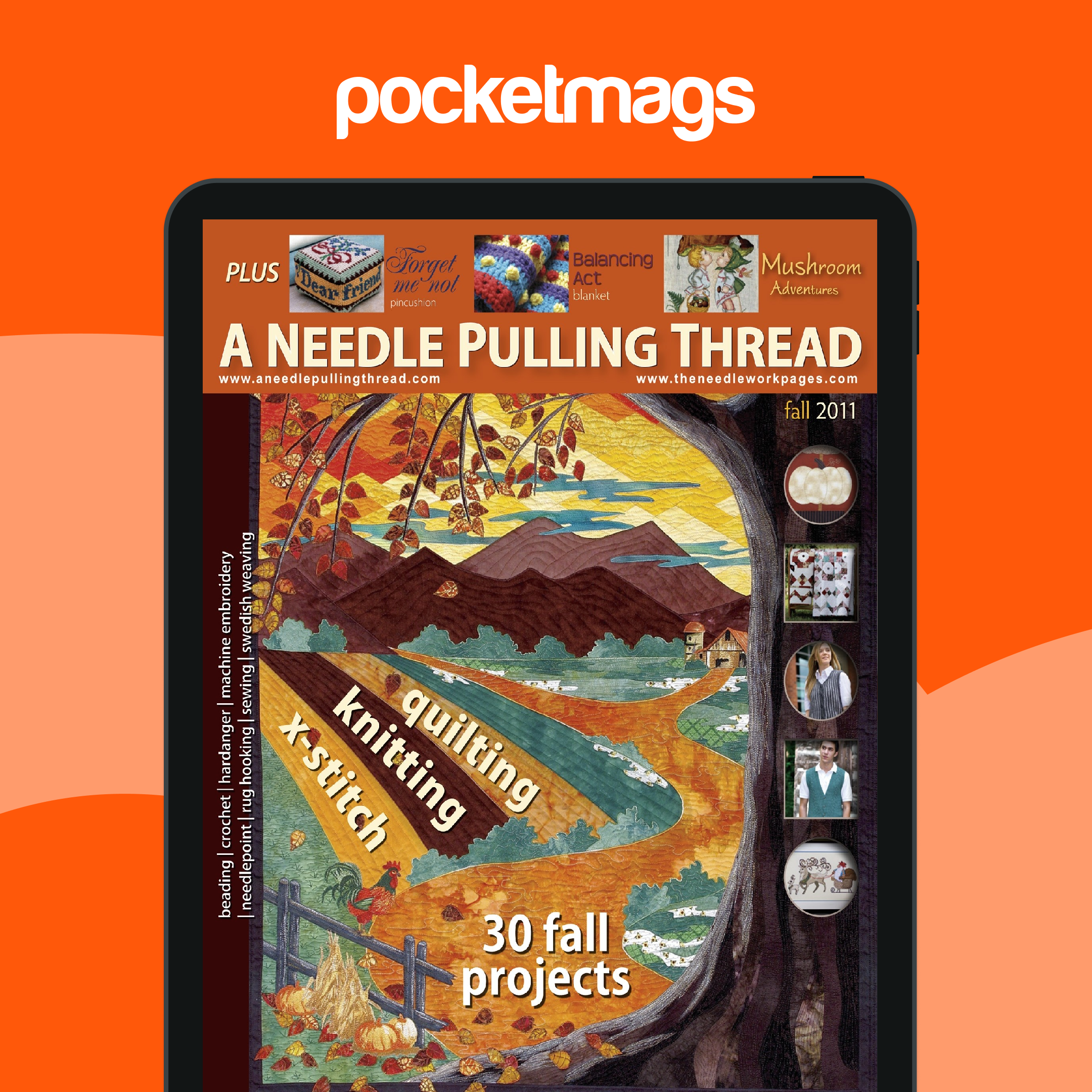 A Needle Pulling Thread Magazine - Fall 2011 Edição anterior