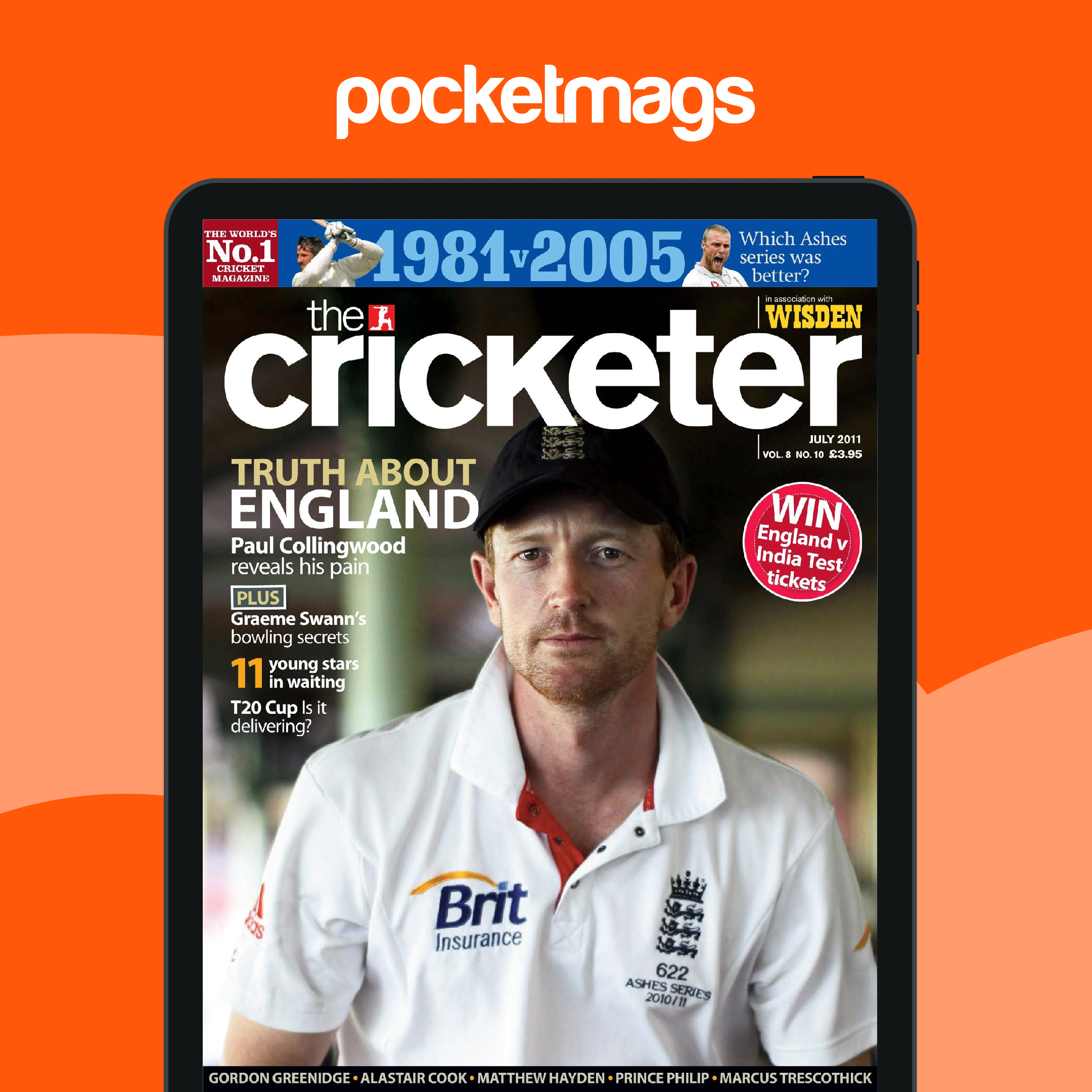 The Cricketer Magazine - July 2011 Back Issue