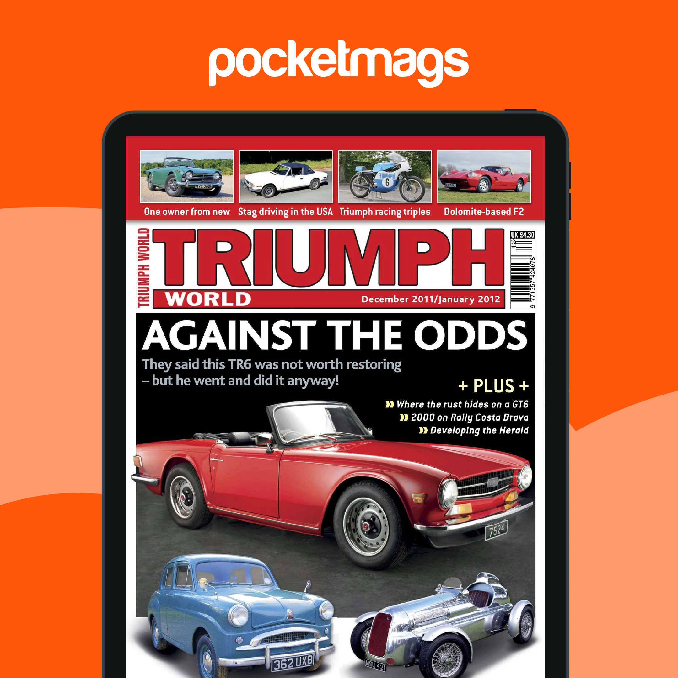 Triumph World Magazine - Triumph World Dec - Jan 2012 Back Issue