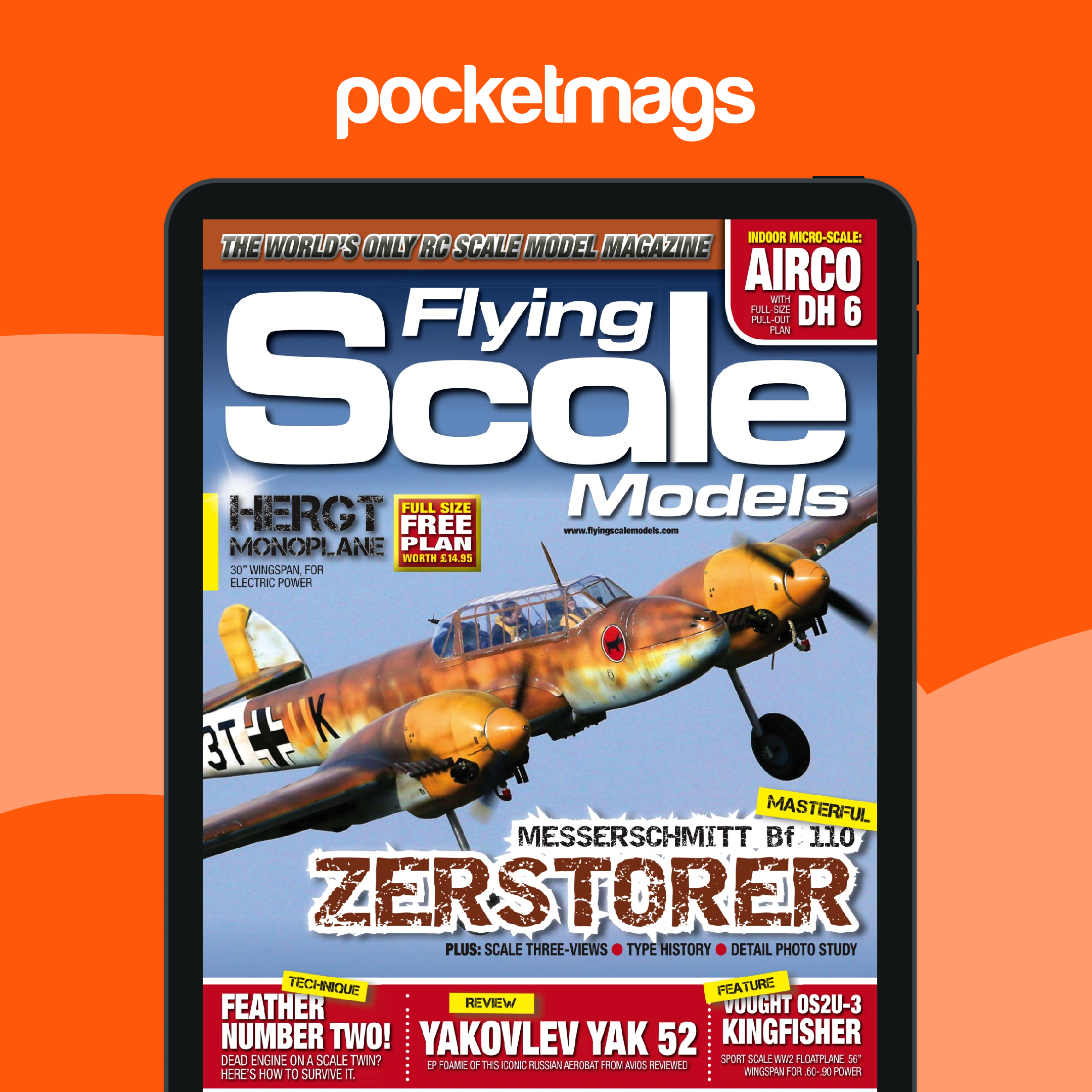 Flying Scale Models Magazine - Jan 194 Edição anterior