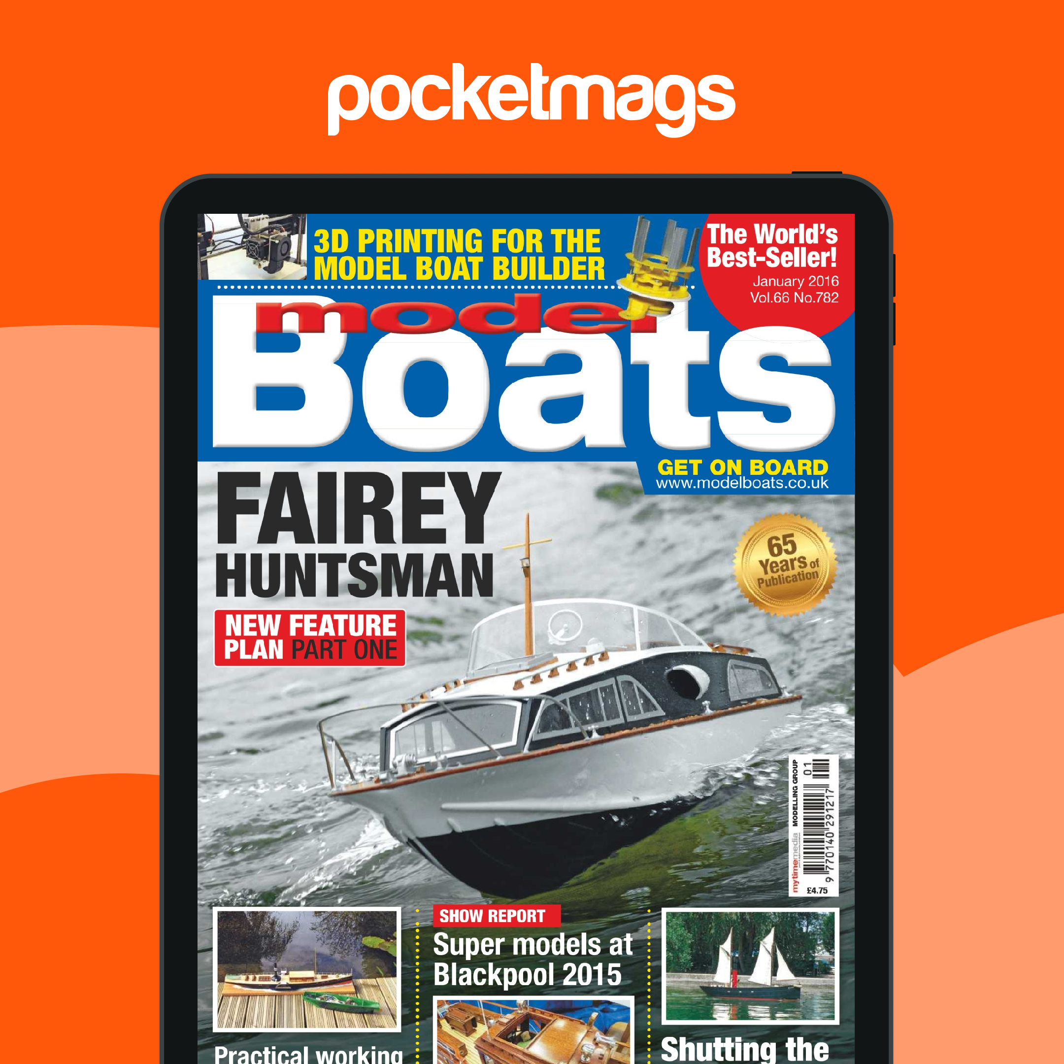 Model Boats Magazine - January 2016 Back Issue