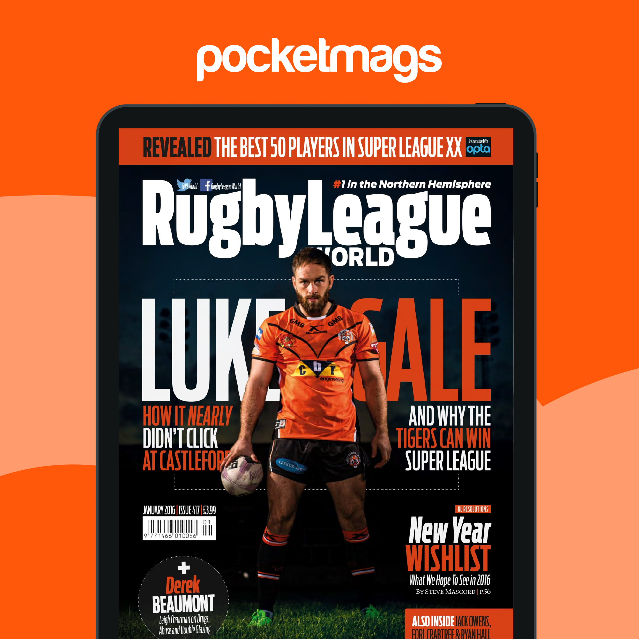 Rugby League World Magazine - 417 Back Issue