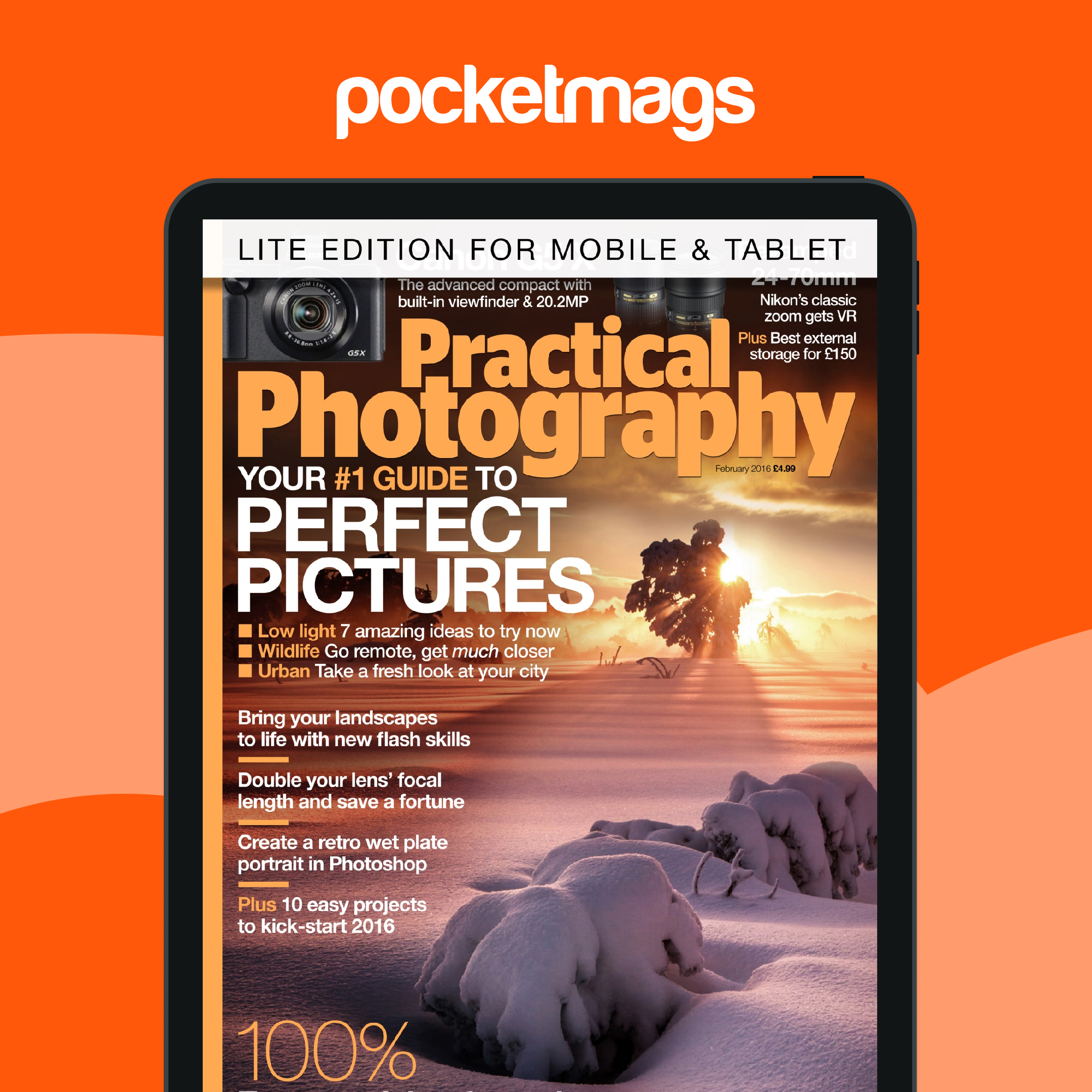 Practical Photography Magazine - February 2016 Edición anterior