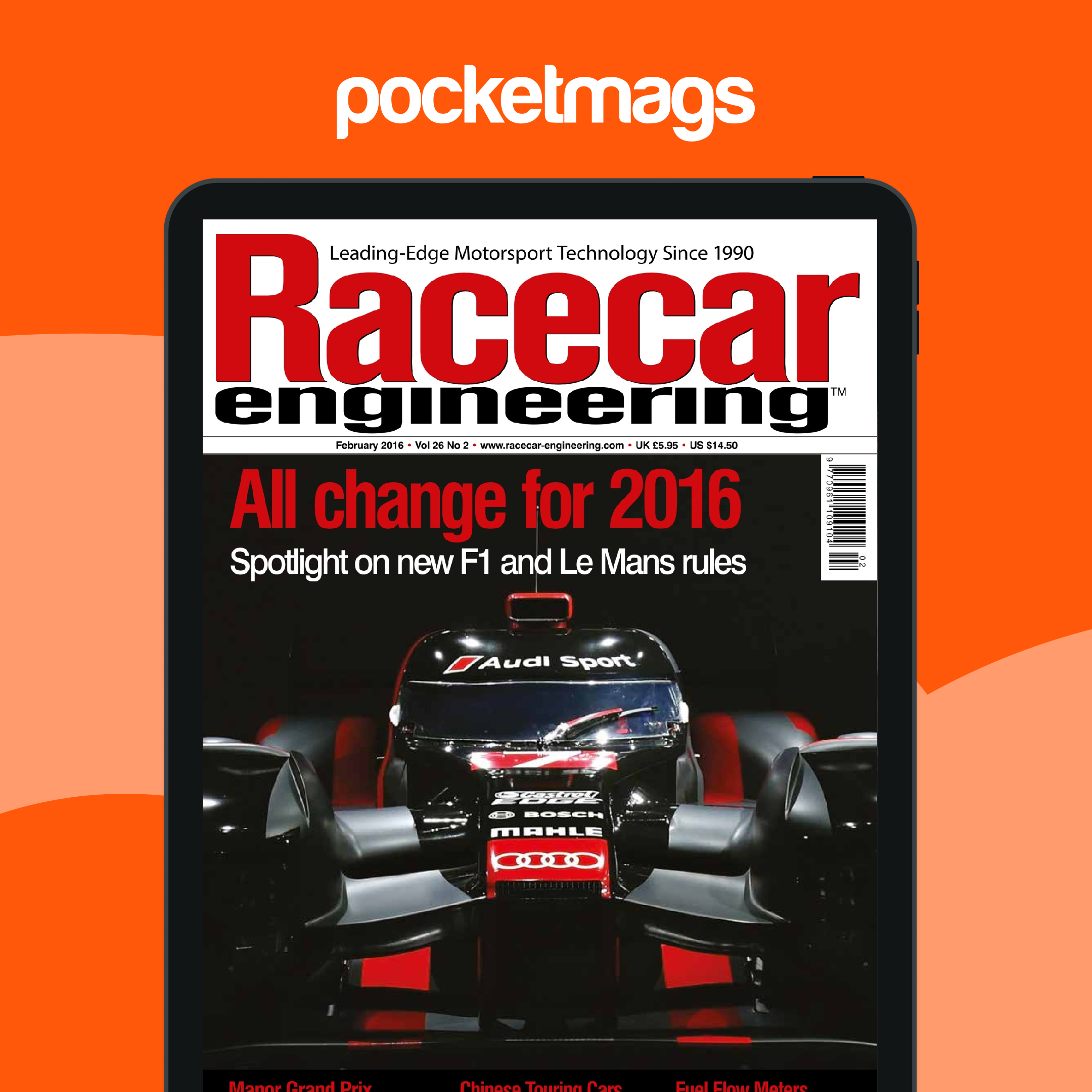 Racecar Engineering Magazine - February 2016 Back Issue