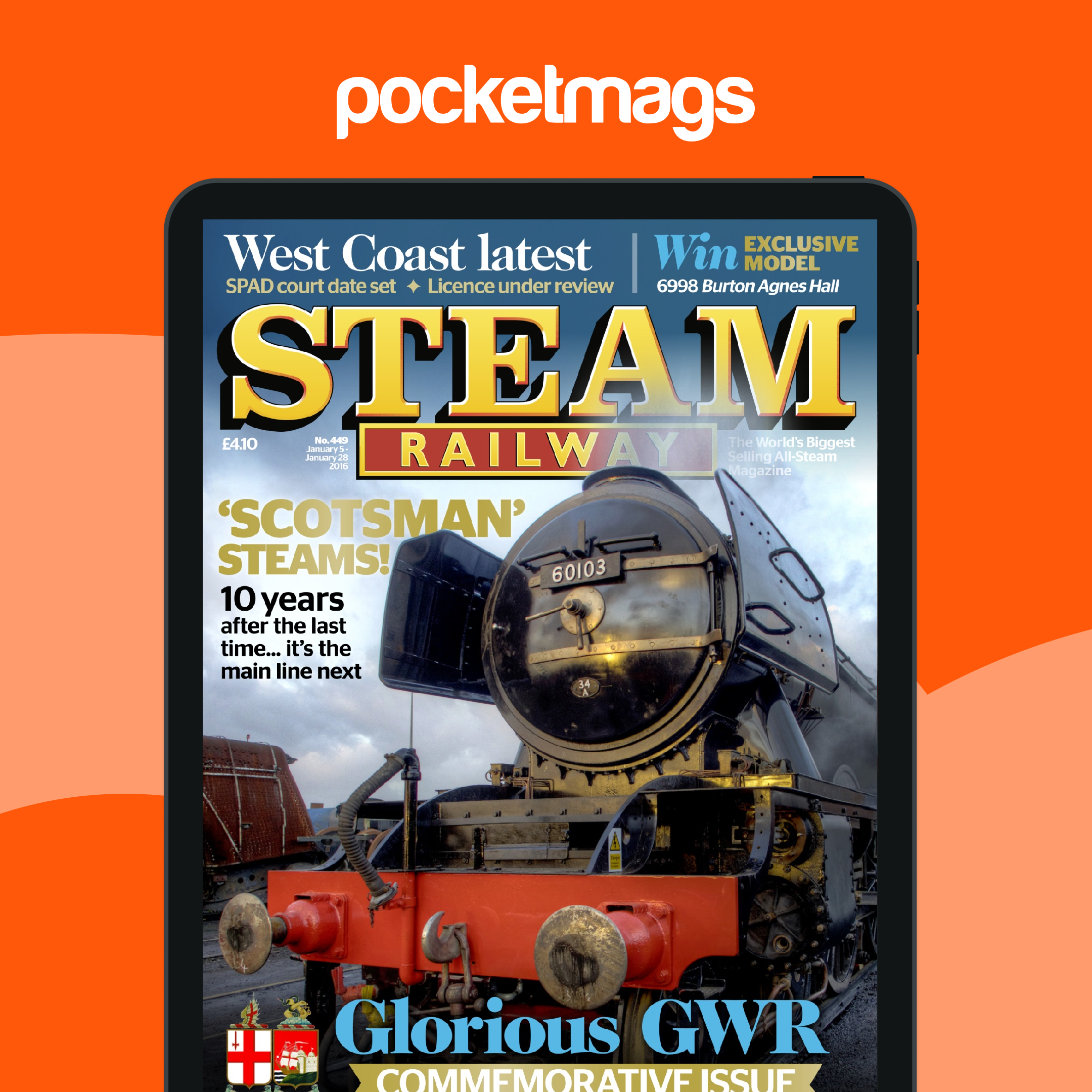Steam Railway Magazine - Issue 449 Back Issue