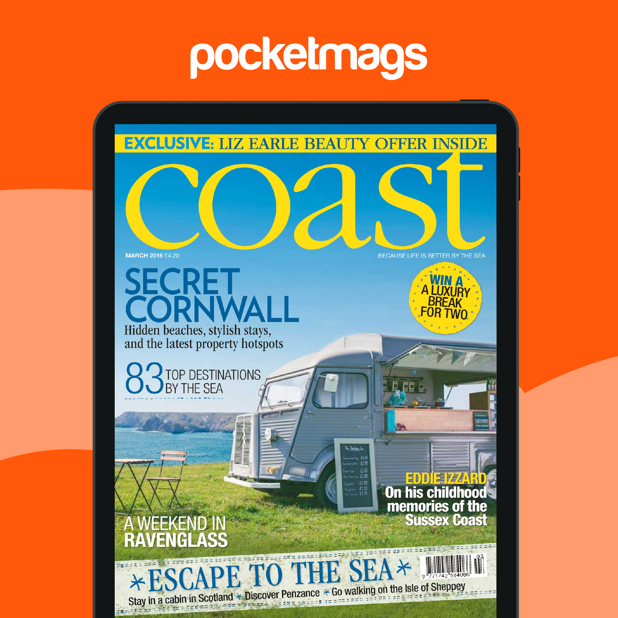 Coast Magazine - No. 113 Secret Cornwall Edición anterior