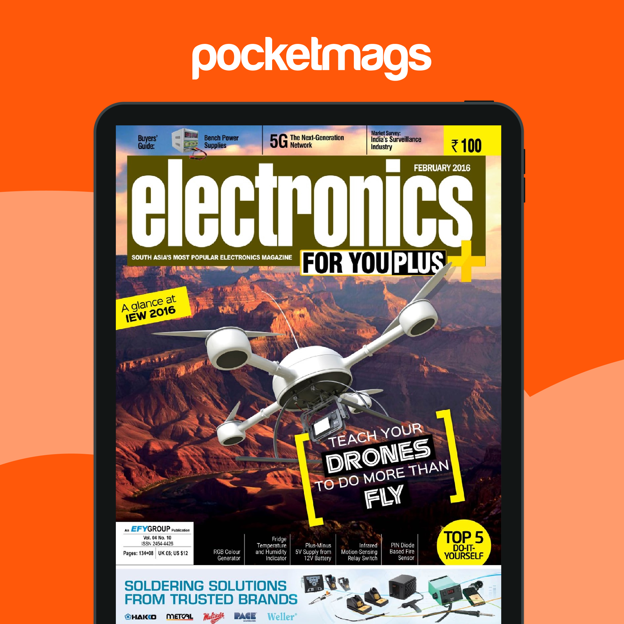 Electronics For You Magazine - February 2016 Edición anterior