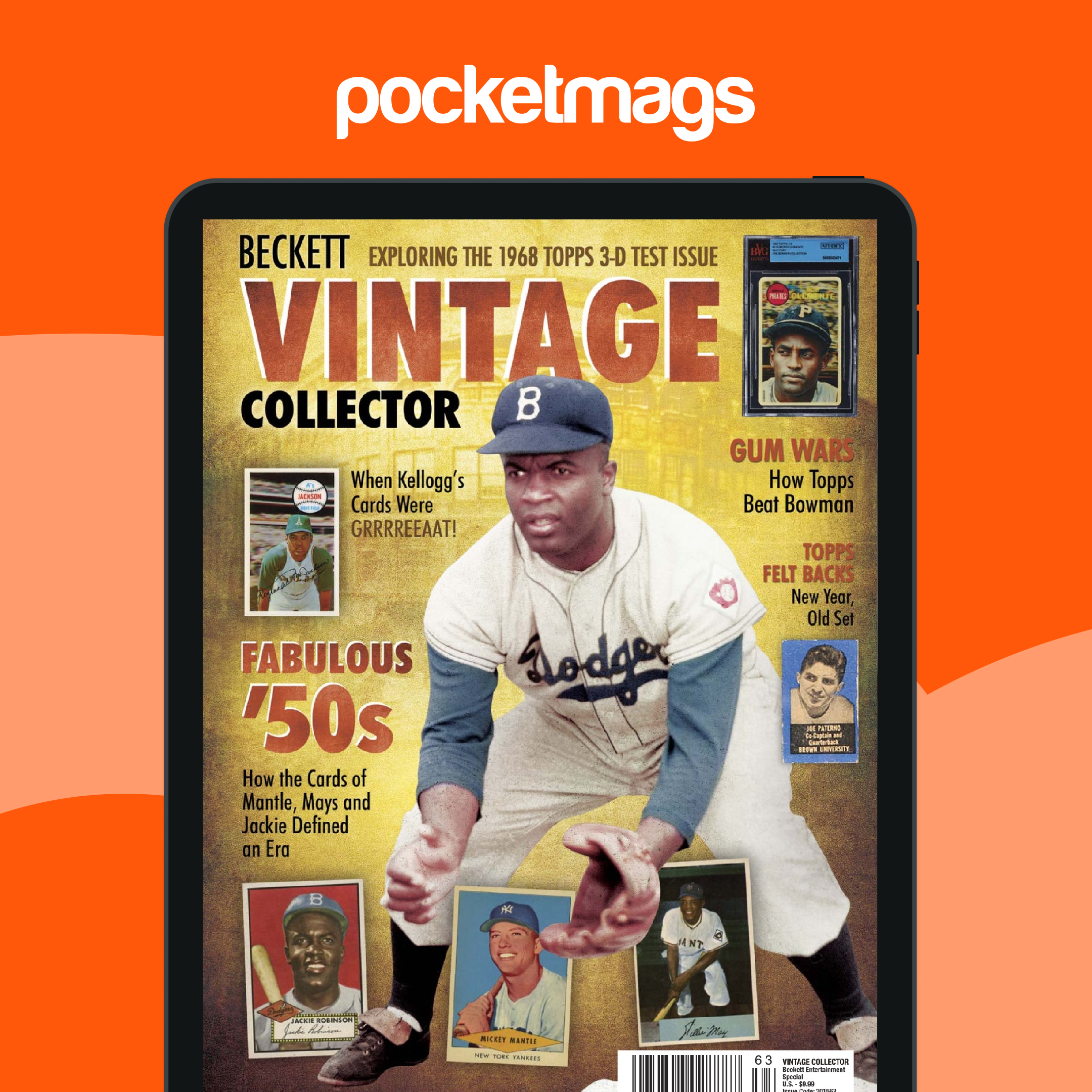 Beckett Vintage Collector Magazine - Vintage Collector 2015 Back Issue