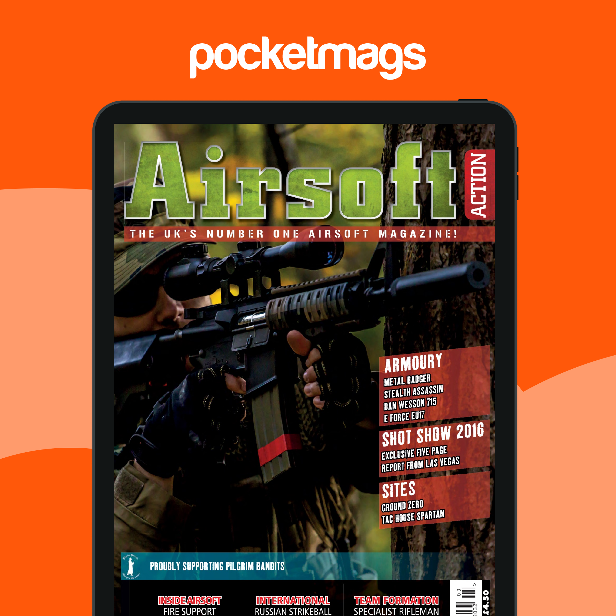 Airsoft Action Magazine - March 2016 Edición anterior