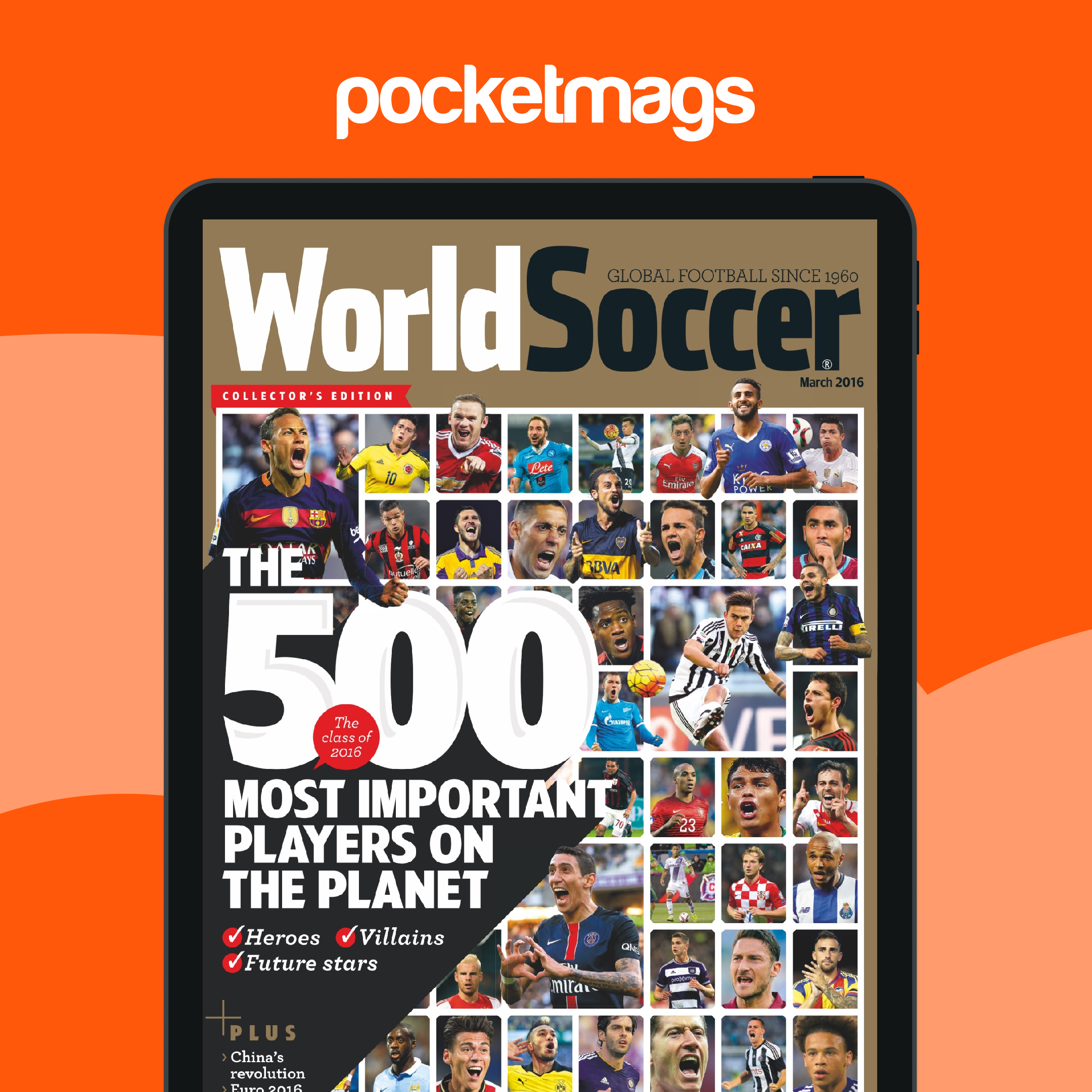 World Soccer Magazine - March 2016 Back Issue