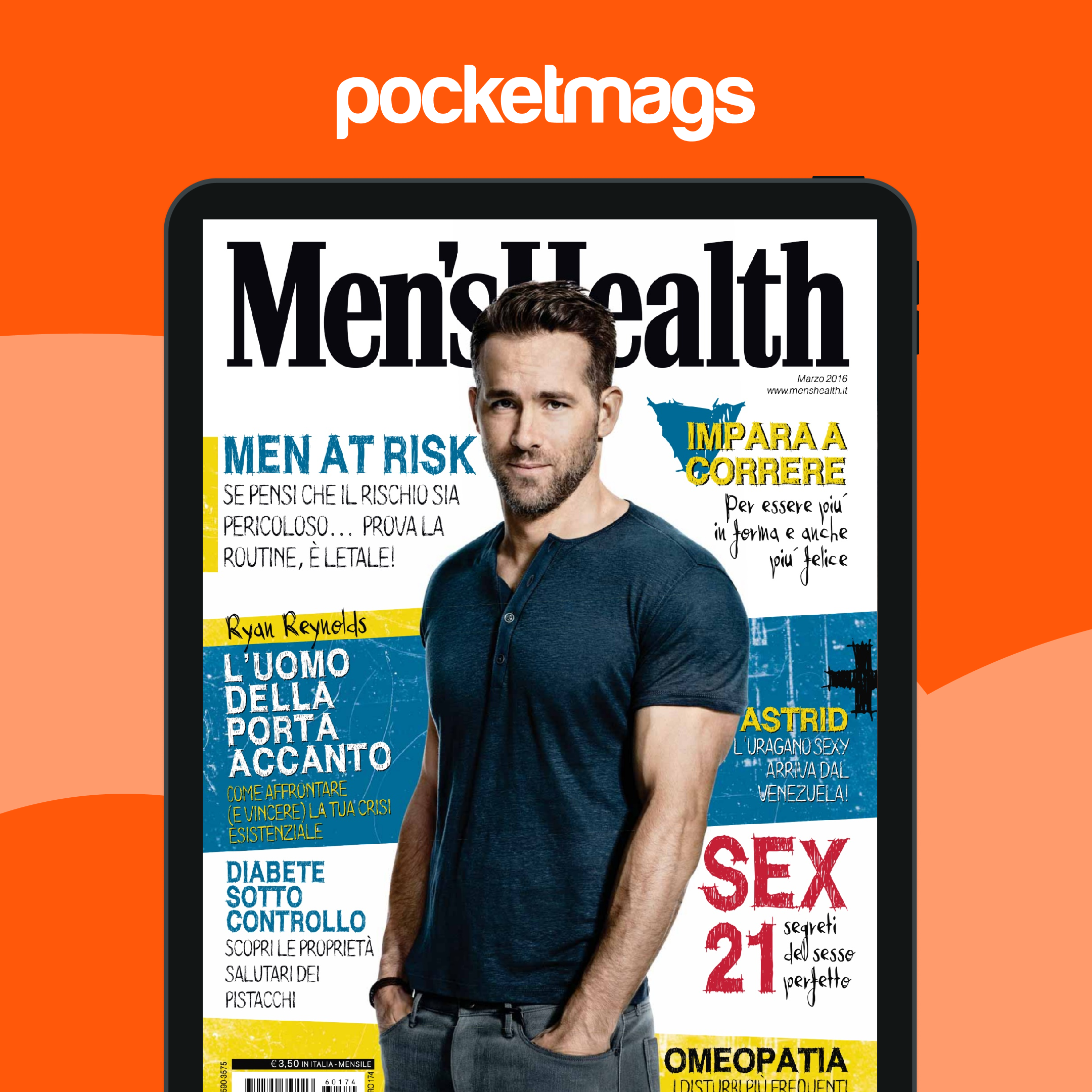Men's Health Italia Magazine - Men's Health 3 2016 Edição anterior