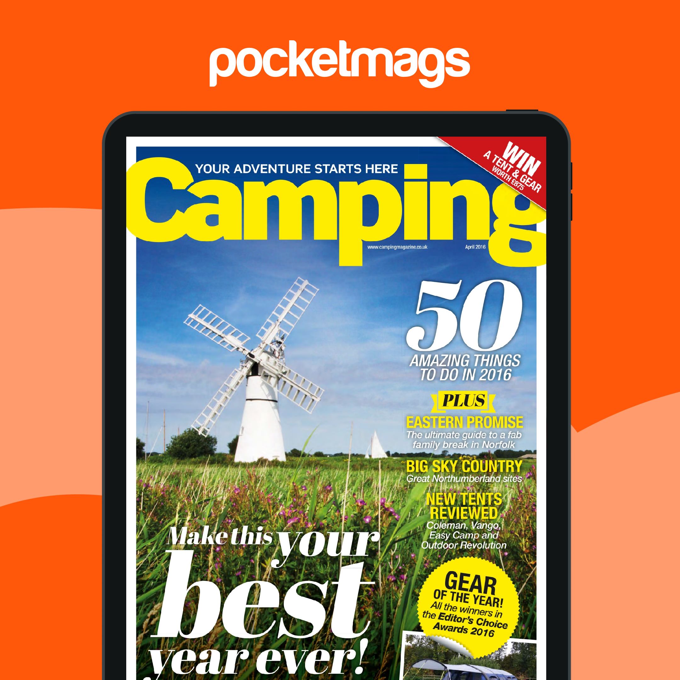 Camping Magazine - April 2016 Back Issue