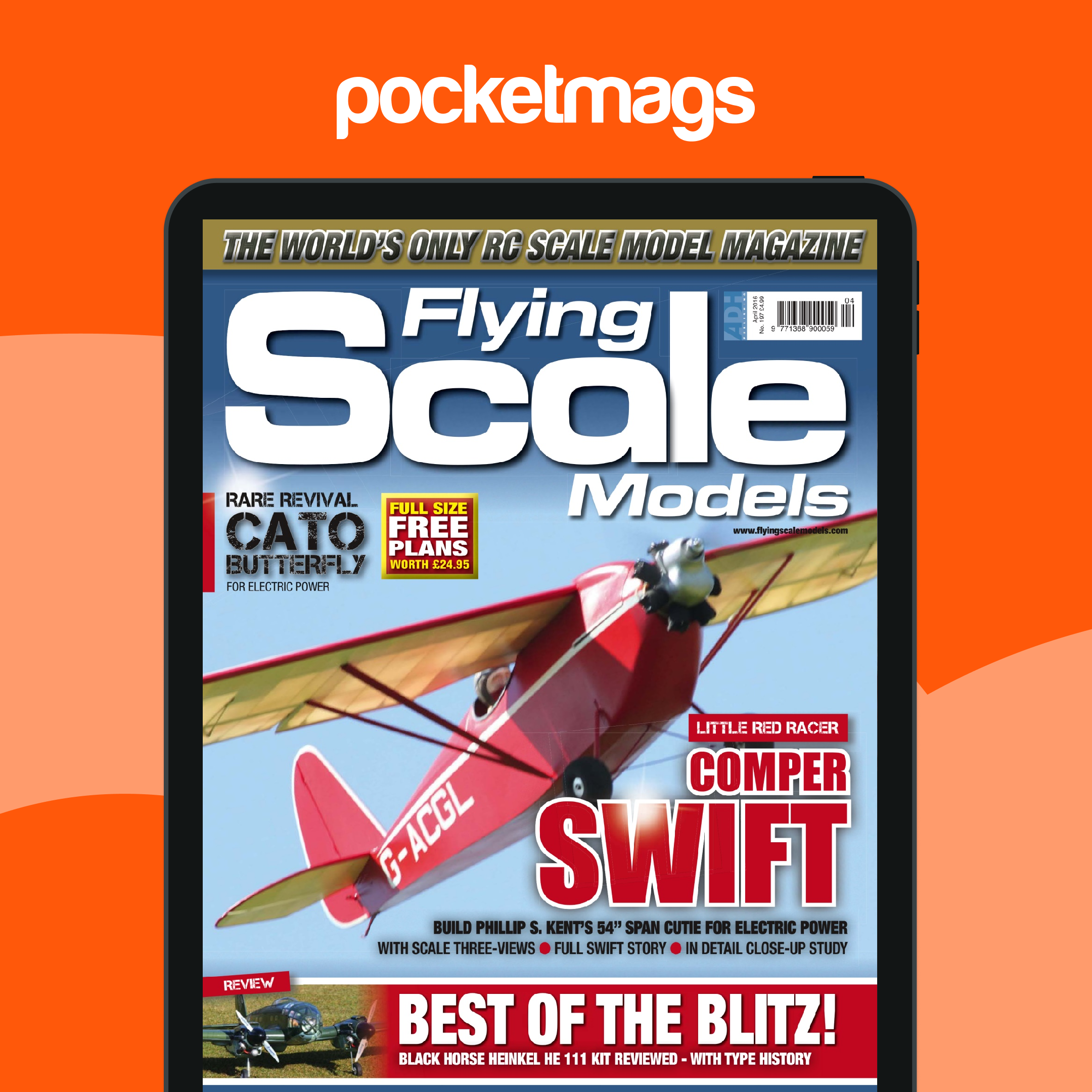 Flying Scale Models Magazine - April 197 Edición anterior