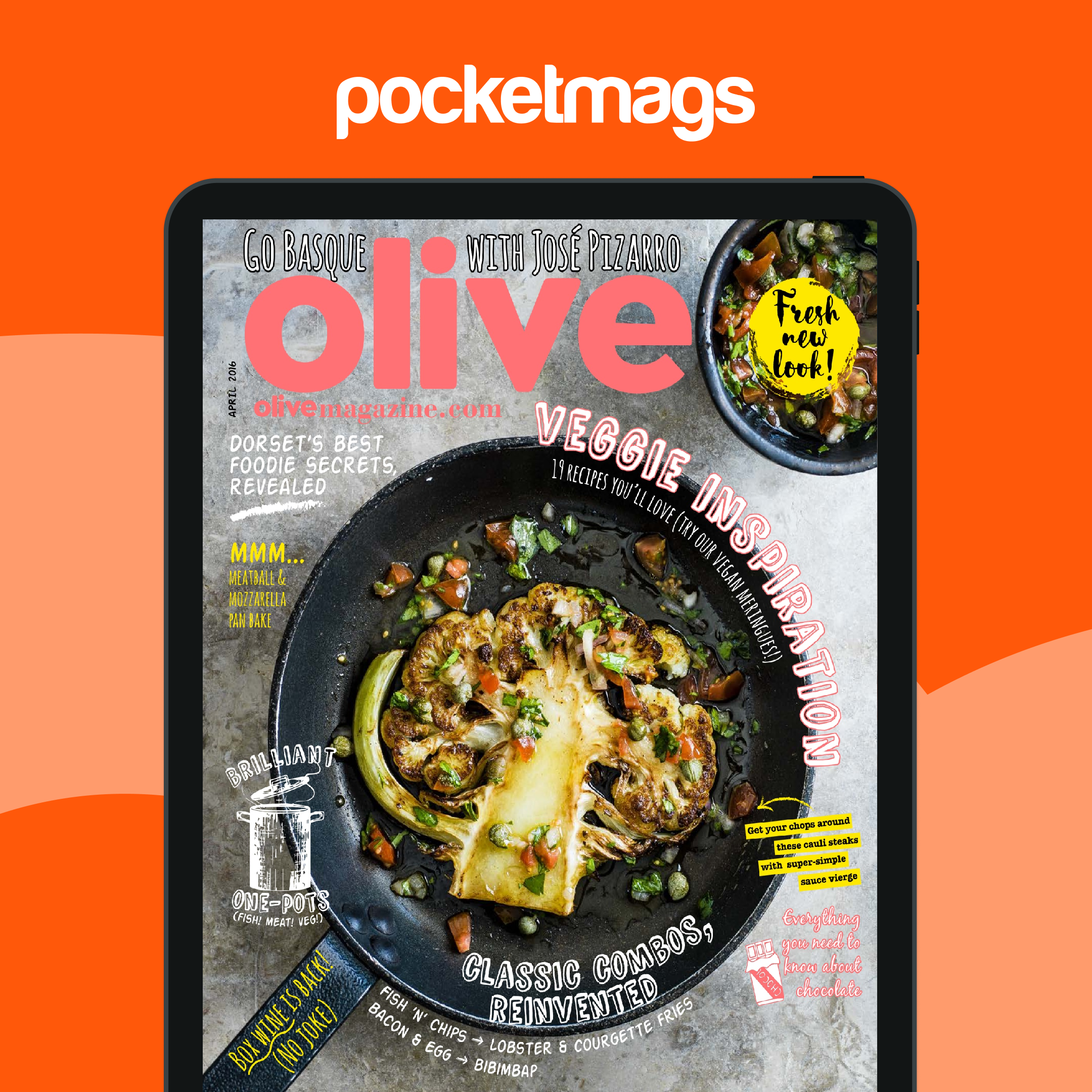 Olive Magazine - April 2016 Edición anterior