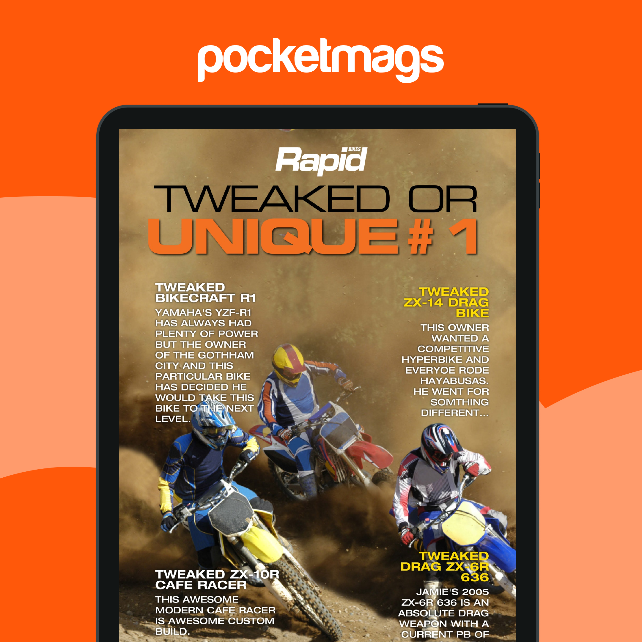 Rapid Magazine - Rapid Specials: Tweaked or Unique #1! Special Issue