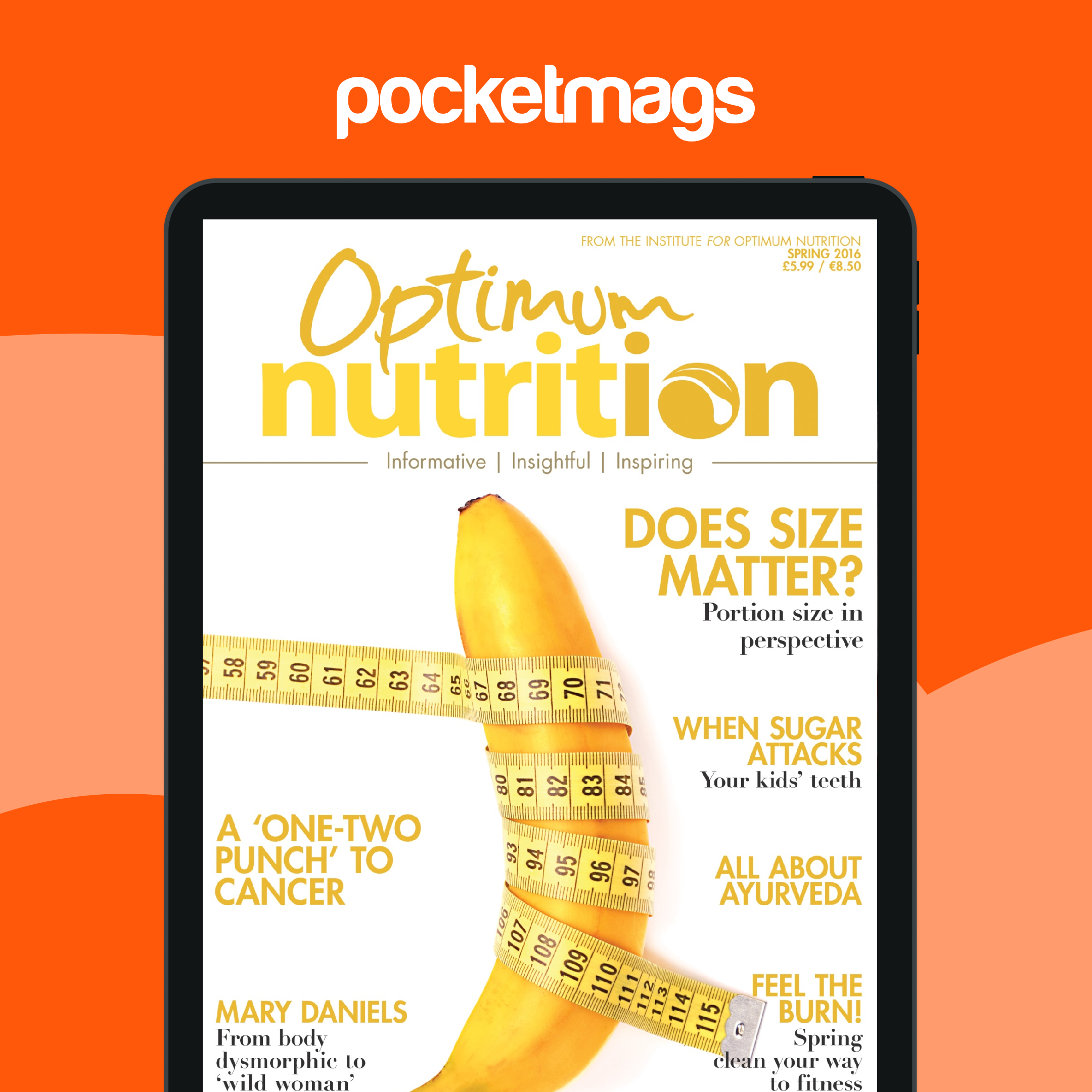 Optimum Nutrition Magazine - Spring 2016 Edición anterior