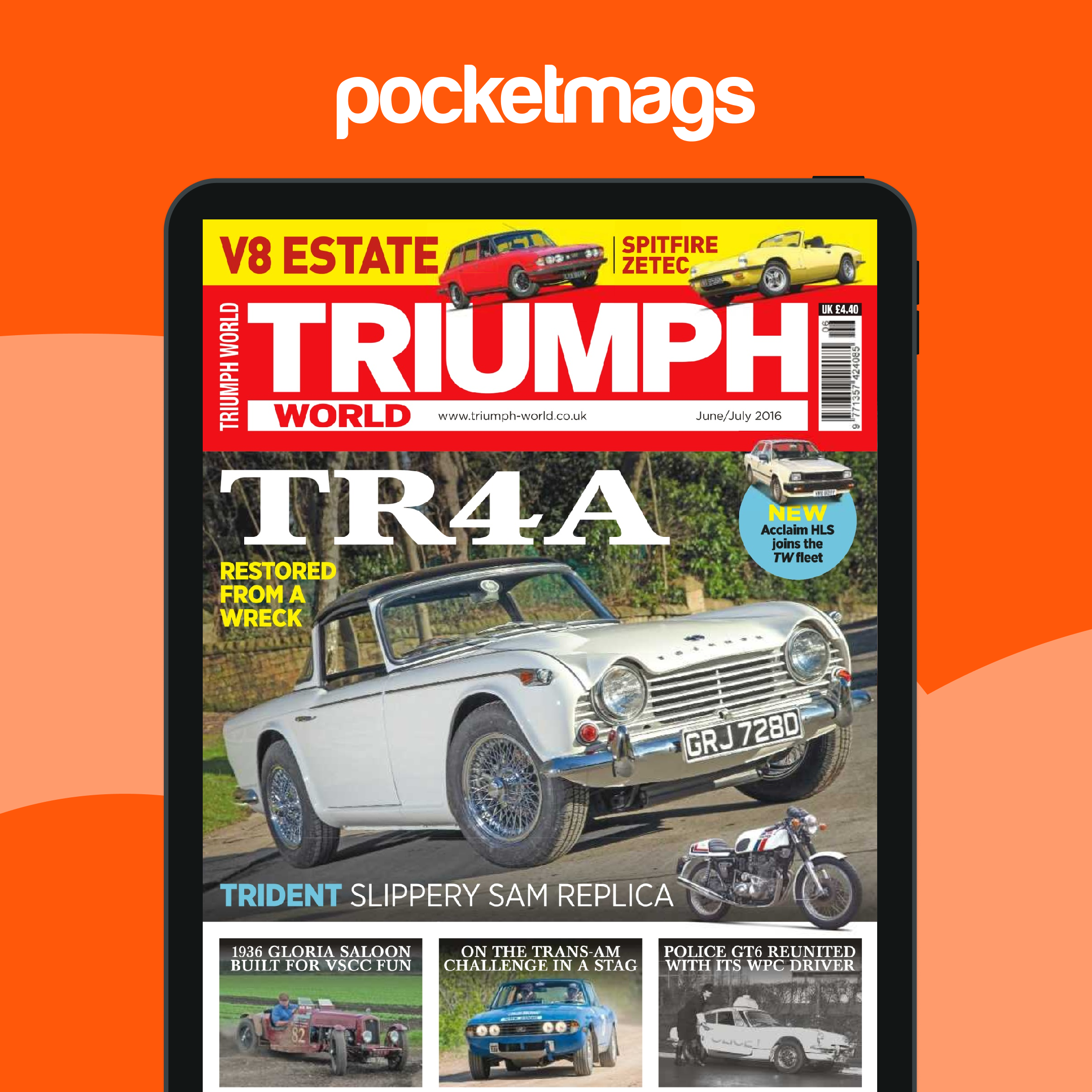 Triumph World Magazine - No. 160 TR4A Edición anterior