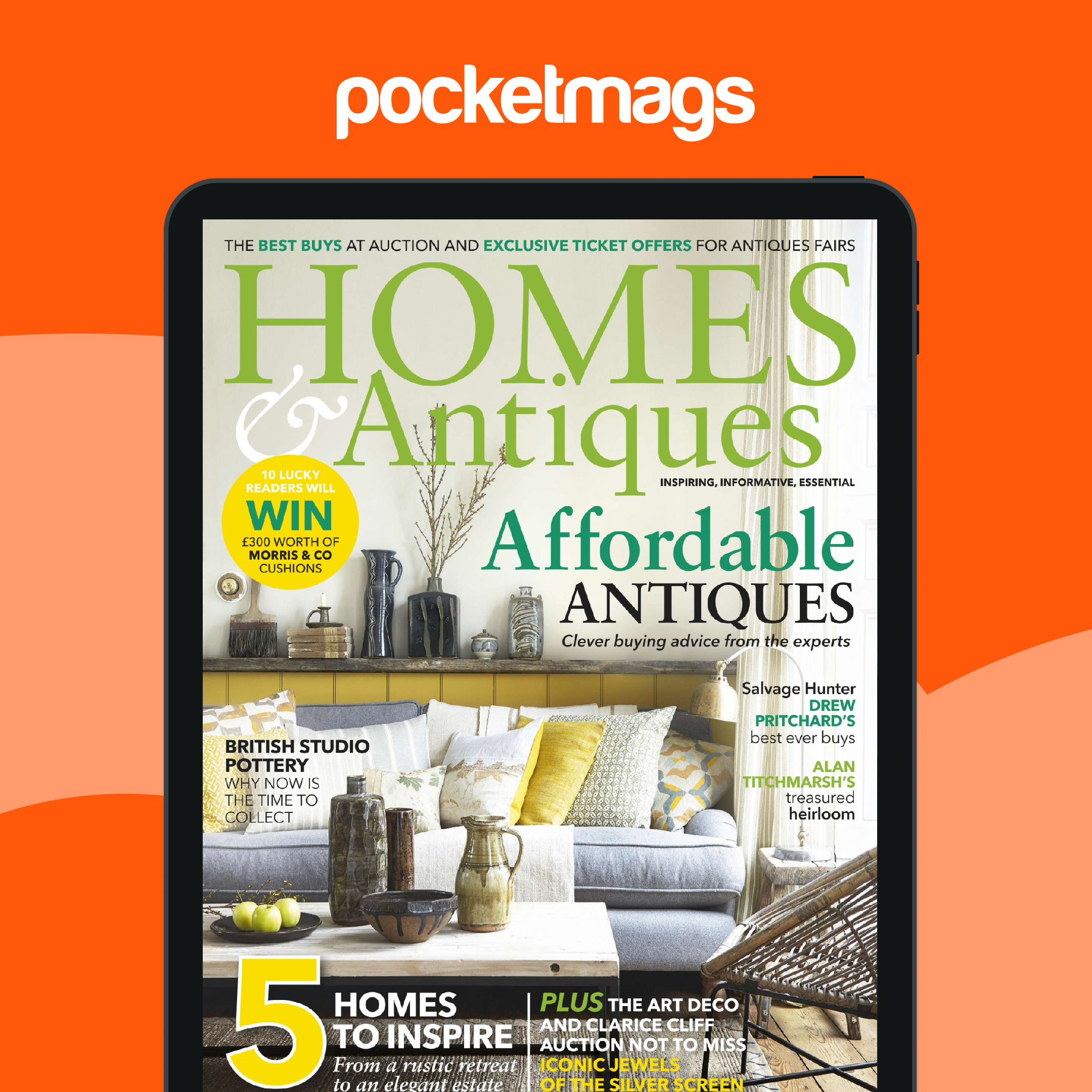 Homes & Antiques Magazine - May 2016 Back Issue