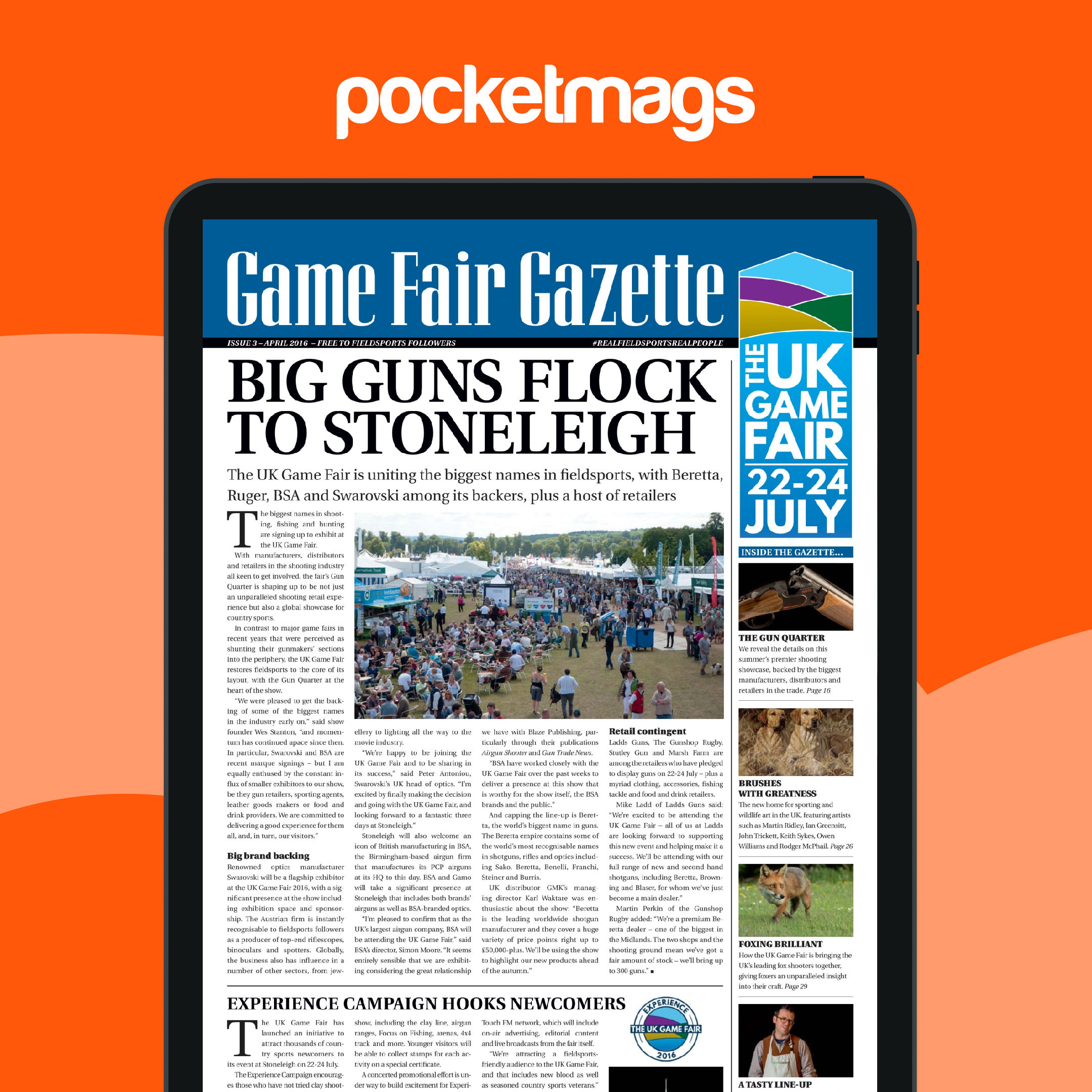 Clay Shooting Magazine - Game Fair Gazette Issue 3 Edición especial