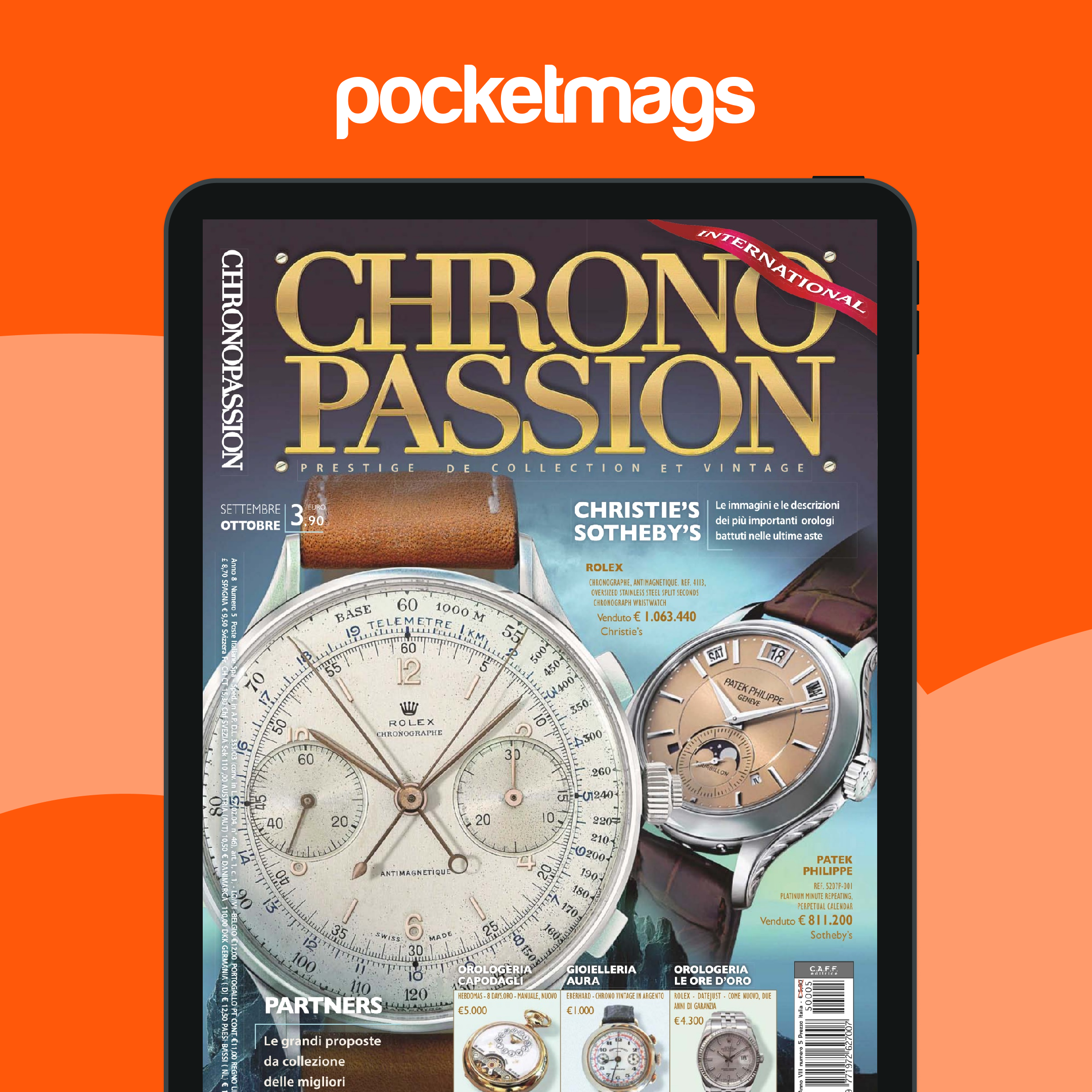 CHRONO PASSION Magazine - 5 settembre/ottobre 2015 Back Issue