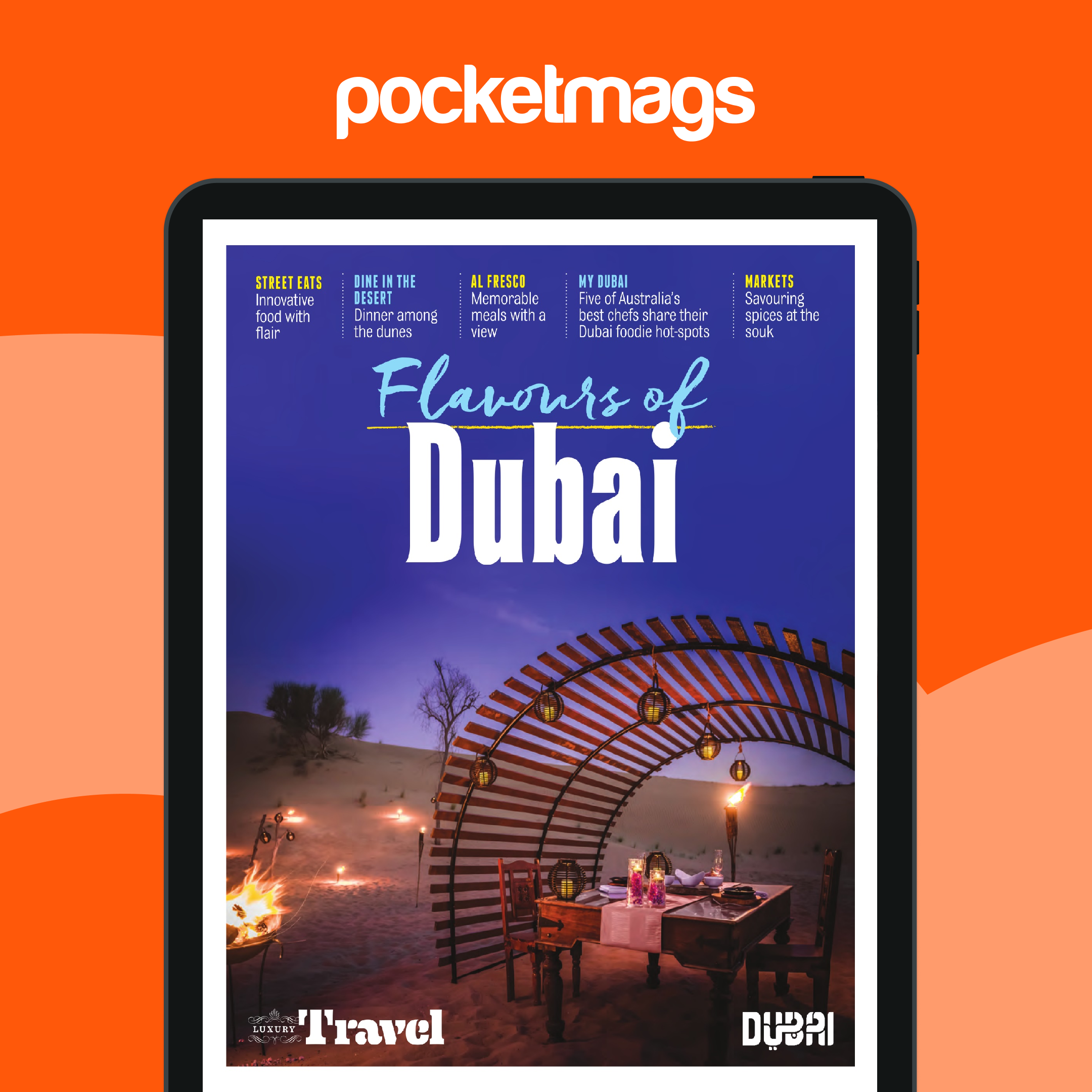 Luxury Travel Magazine - Flavours of Dubai Edición especial