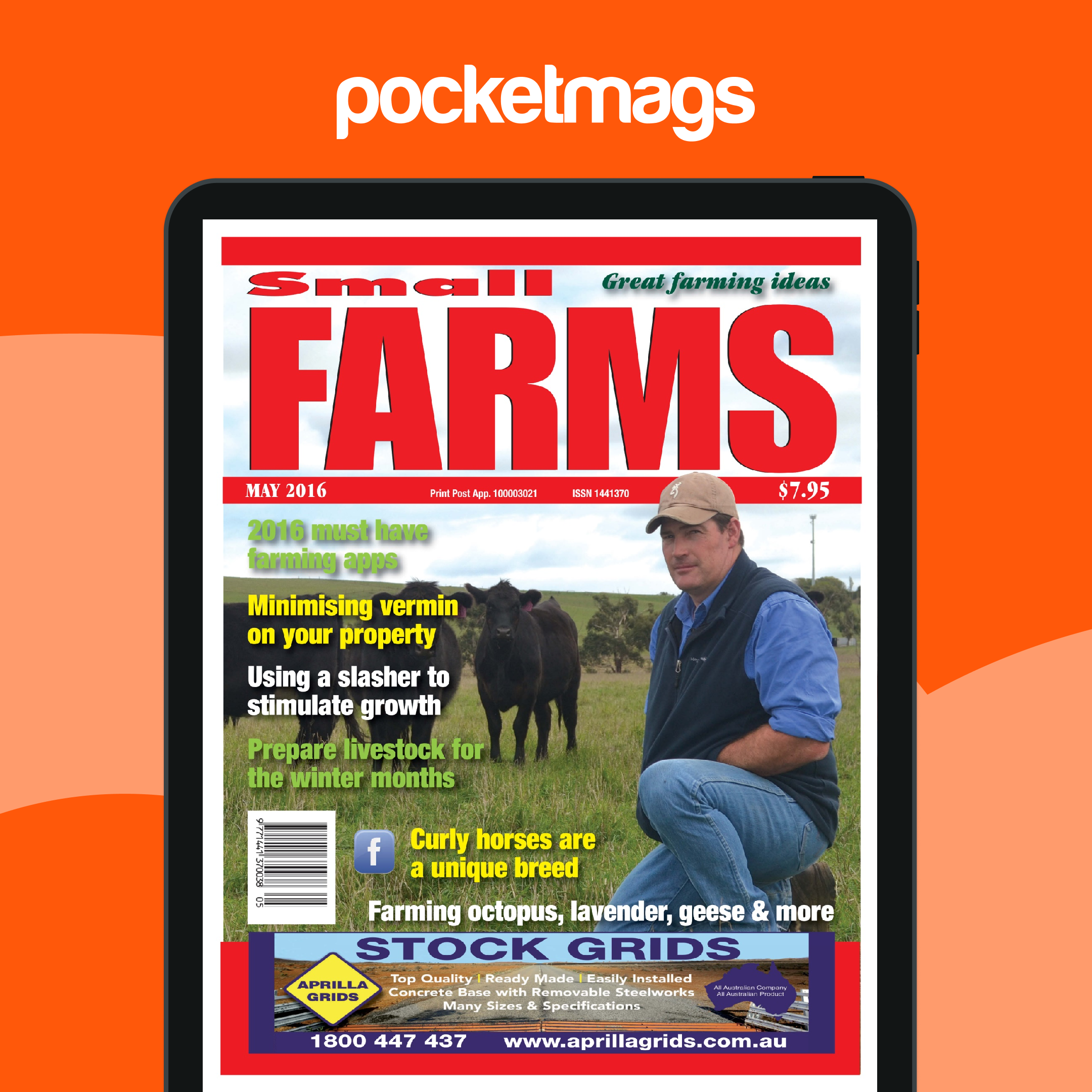 Small Farms Magazine - "Small Farms May 2016" Retour à l'édition précédente