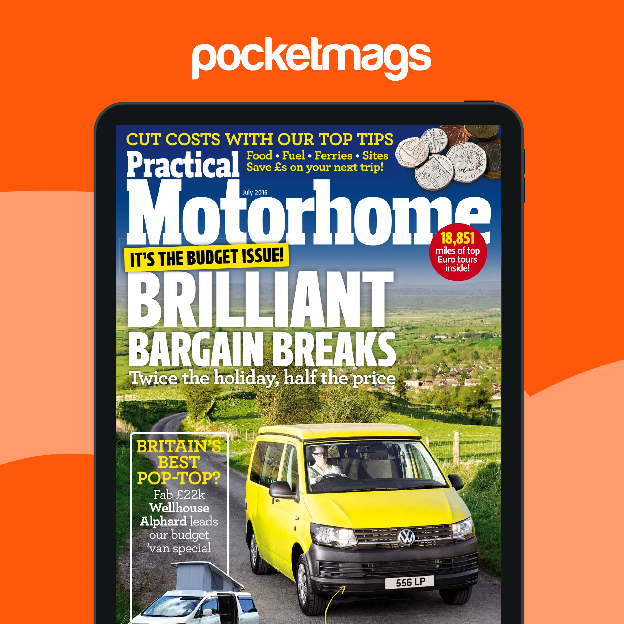 Practical Motorhome Magazine - July 2016 Edición anterior