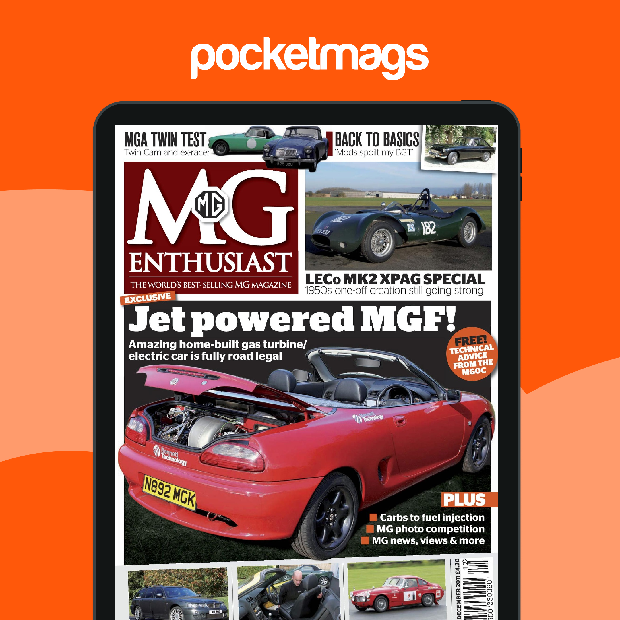 MG Enthusiast Magazine - MG Enthusiast December 2011 Back Issue