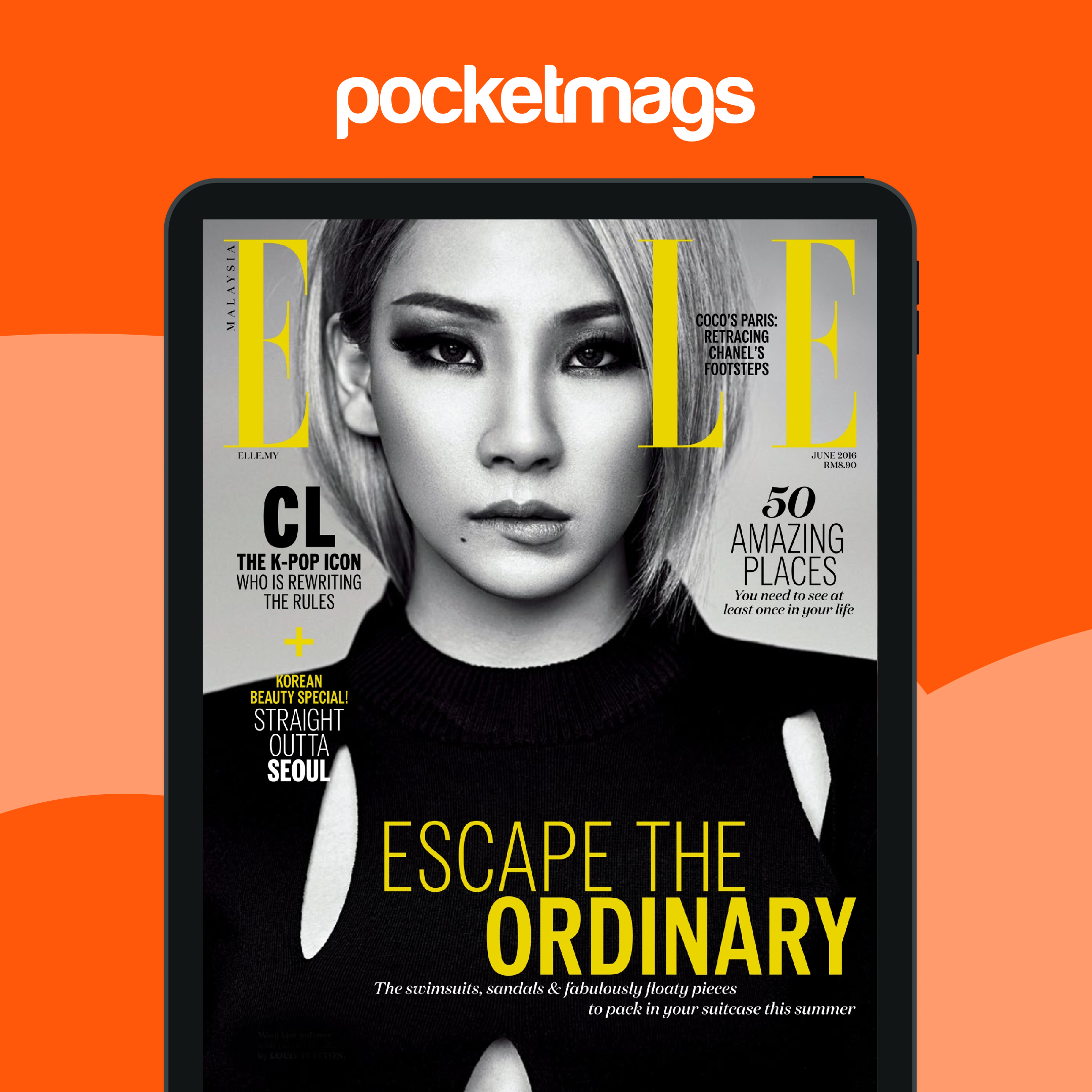 ELLE Malaysia Magazine - June 2016 Back Issue