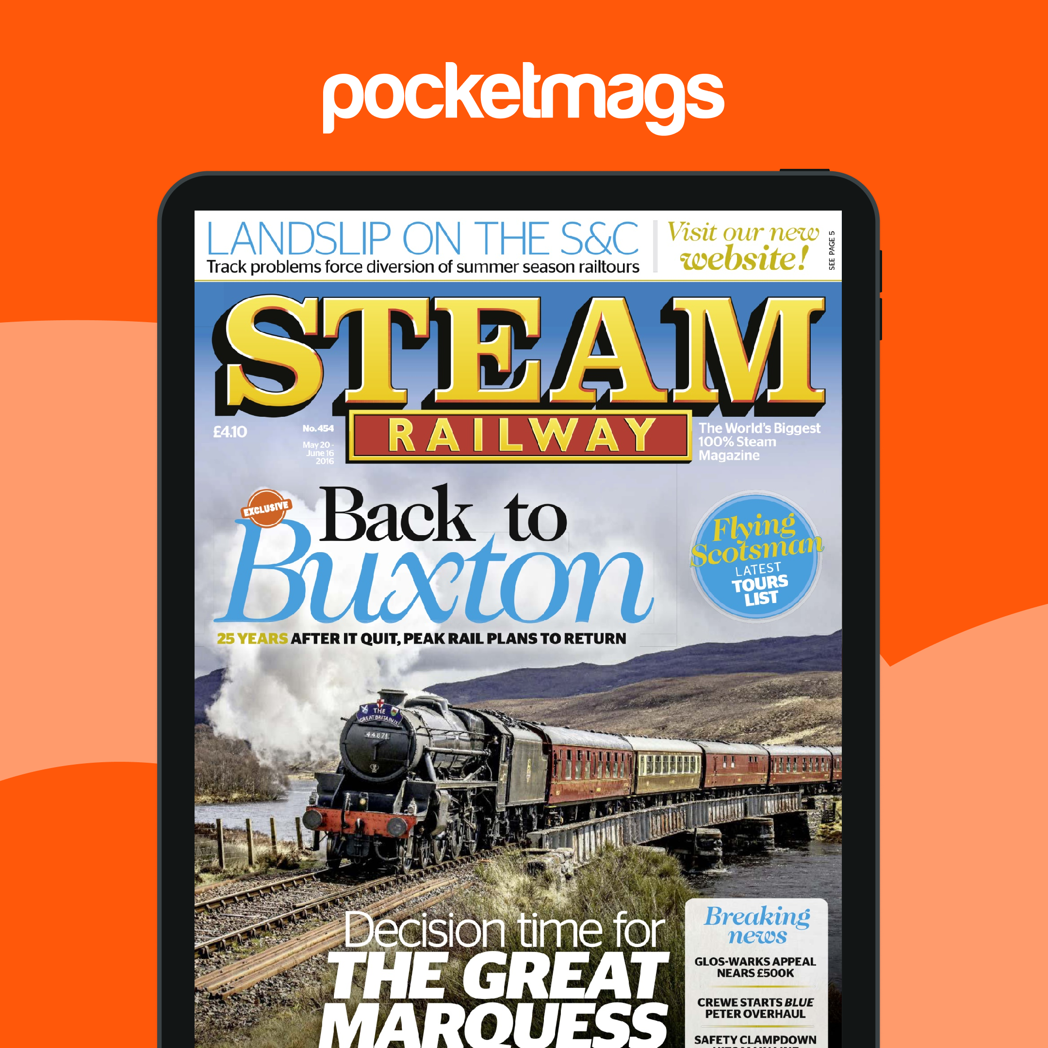 Steam Railway Magazine - Issue 454 Back Issue