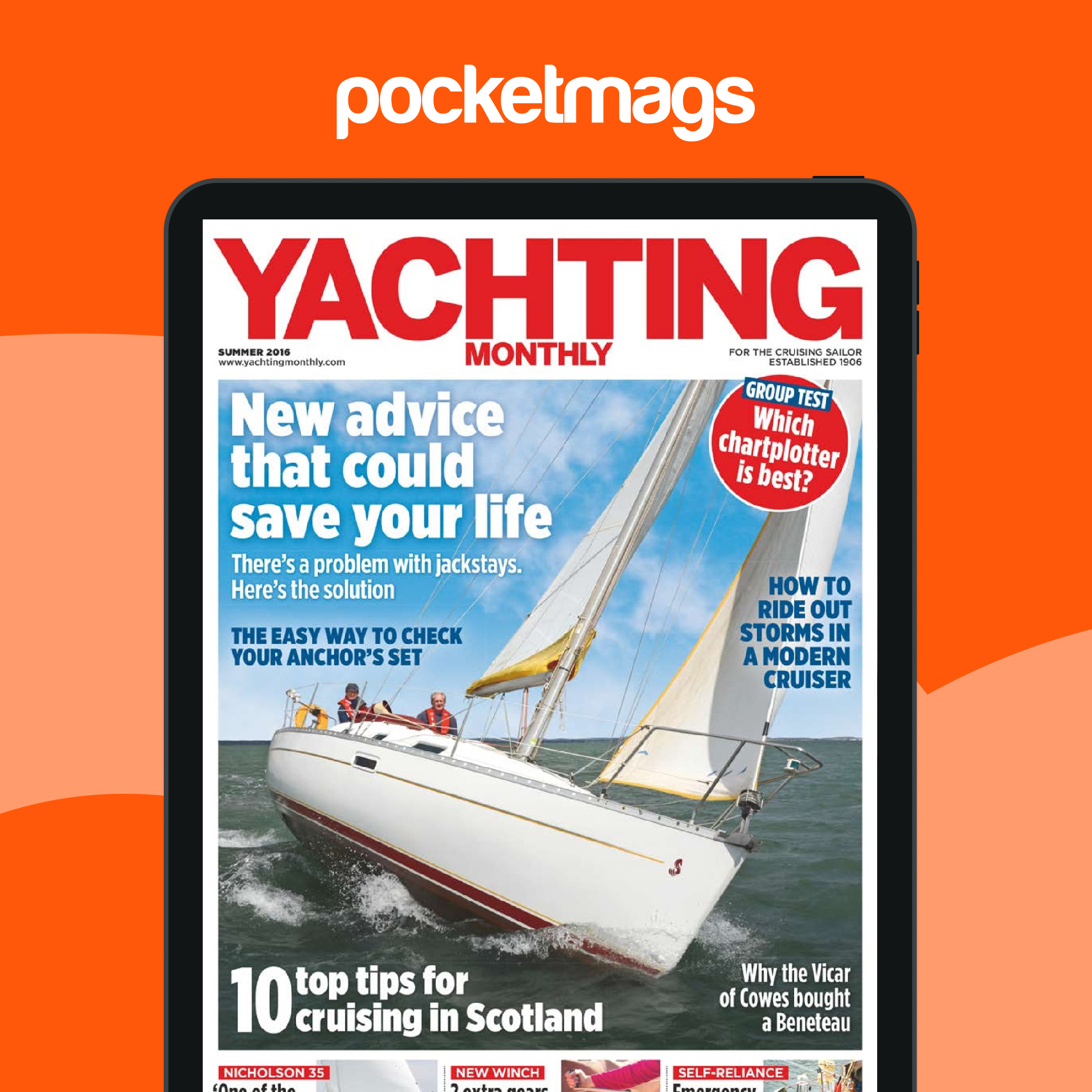 Yachting Monthly Magazine - Summer 2016 Retour à l'édition précédente