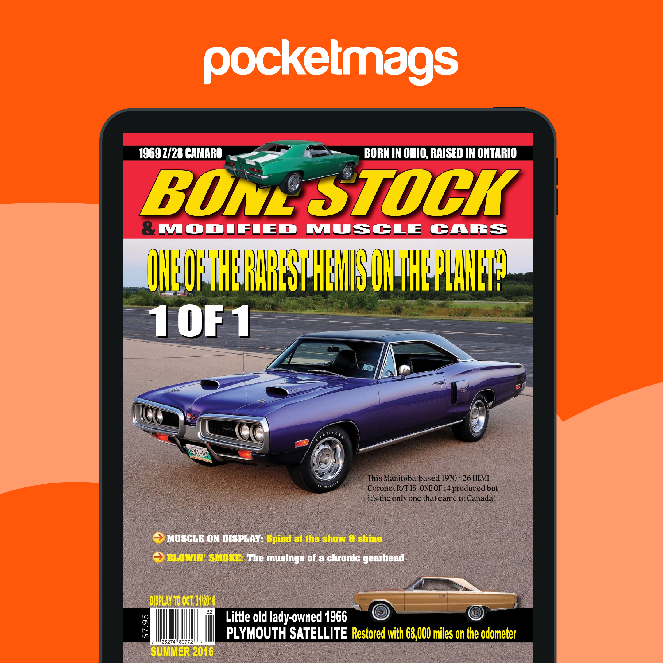 Muscle Cars Magazine - Summer 2016 Retour à l'édition précédente