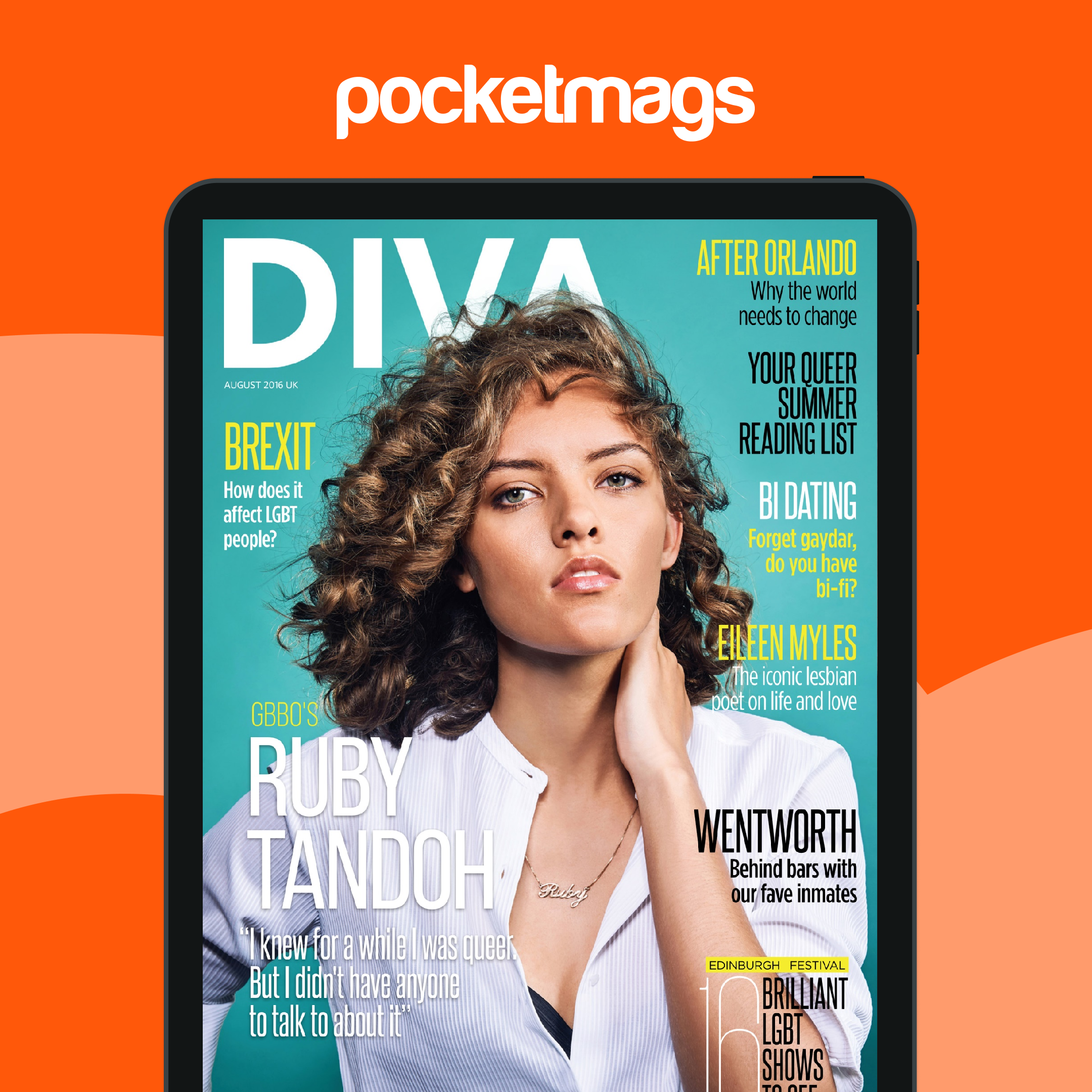 DIVA Magazine - August 2016 Back Issue