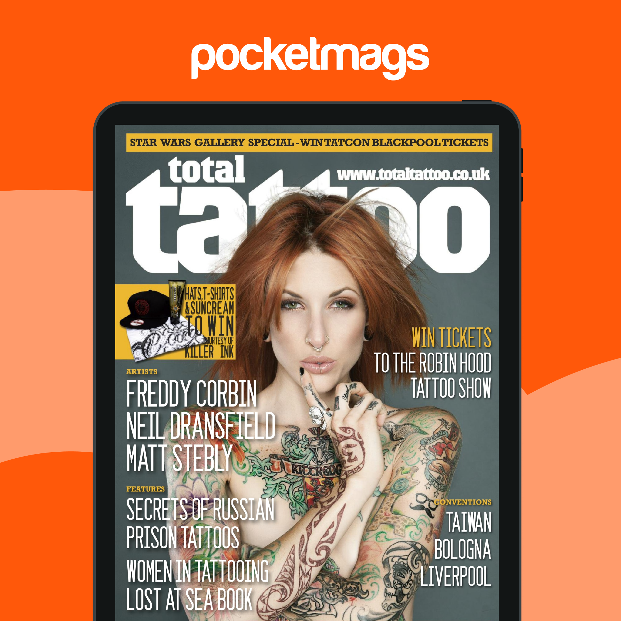 Total Tattoo Magazine - Issue 142 Retour à l'édition précédente