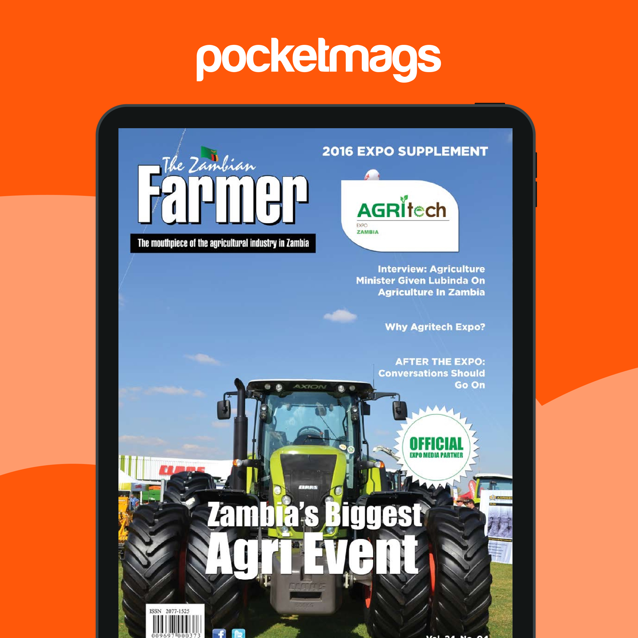 Zambian Farmer Magazine - April 2016 Back Issue