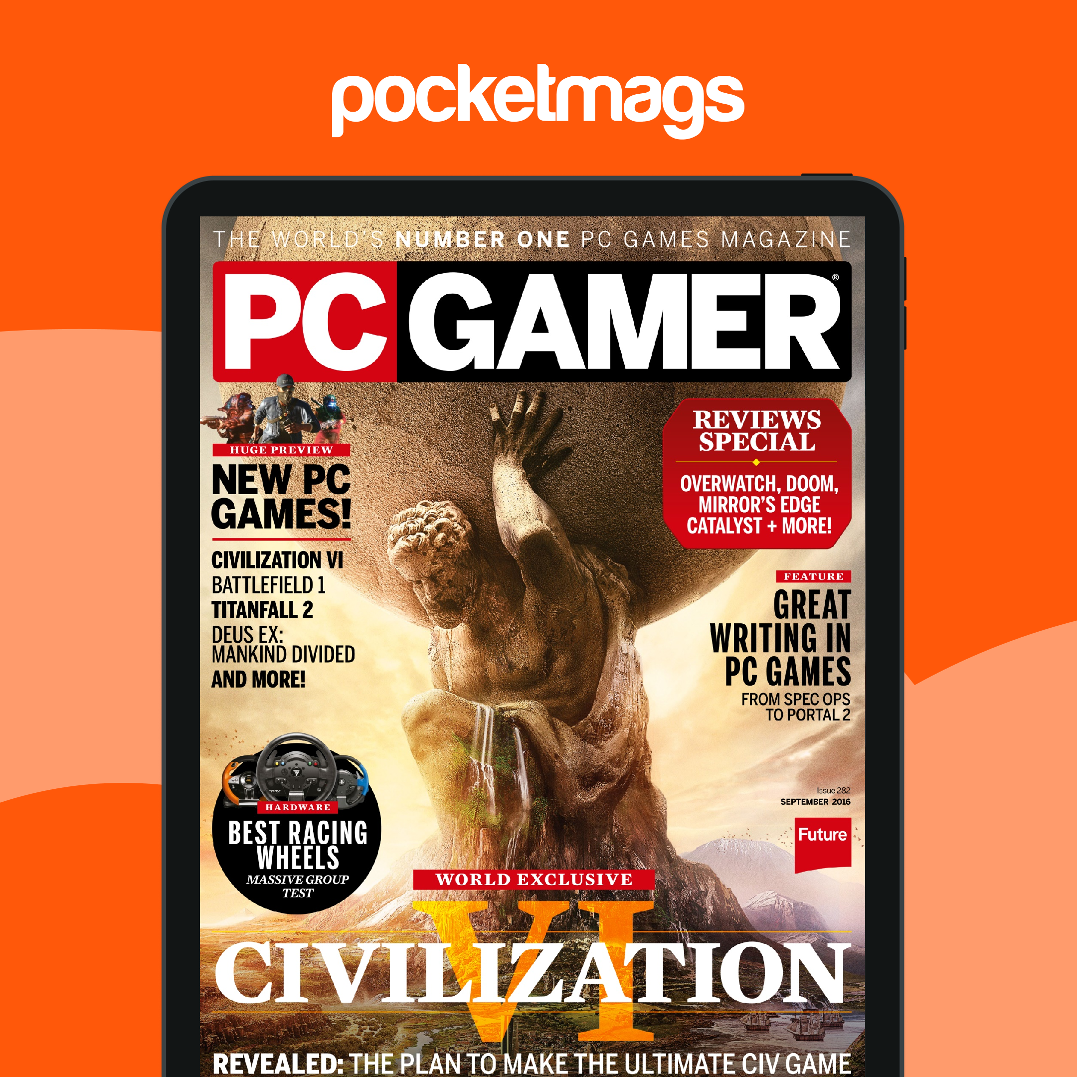PC Gamer (US Edition) Magazine - September 2016 Edición anterior