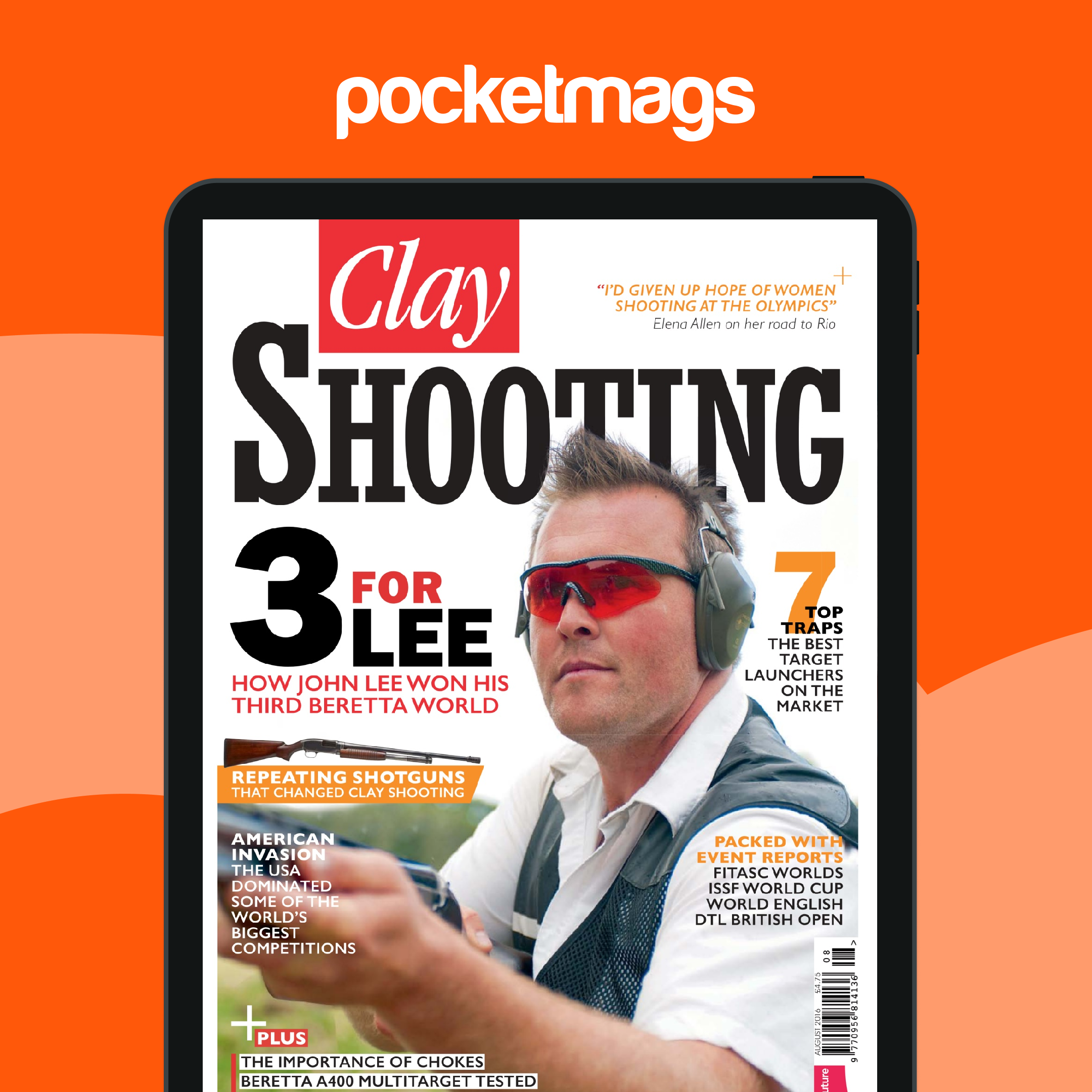 Clay Shooting Magazine - August 2016 Back Issue