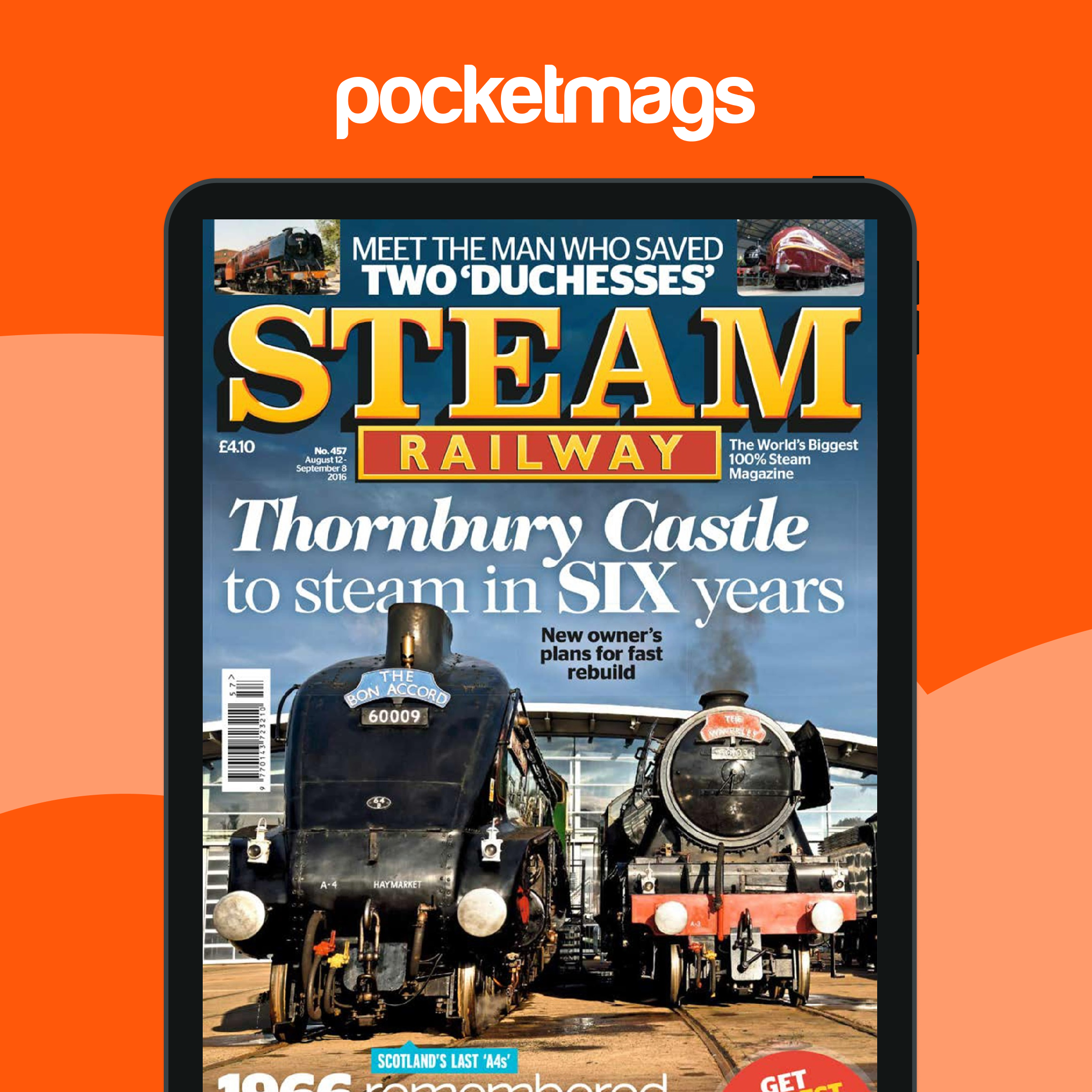 Steam Railway Magazine - Issue 457 Back Issue