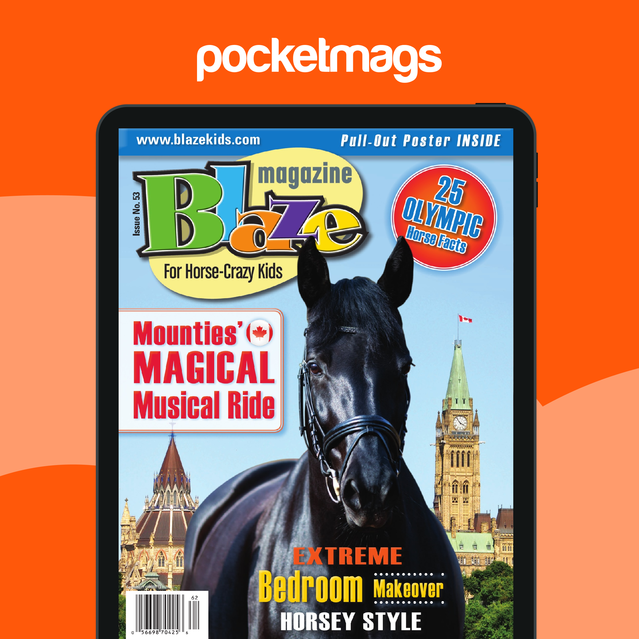 Blaze Magazine For Horse Crazy Kids - Issue No 53 Aug 2016 Retour à l ...