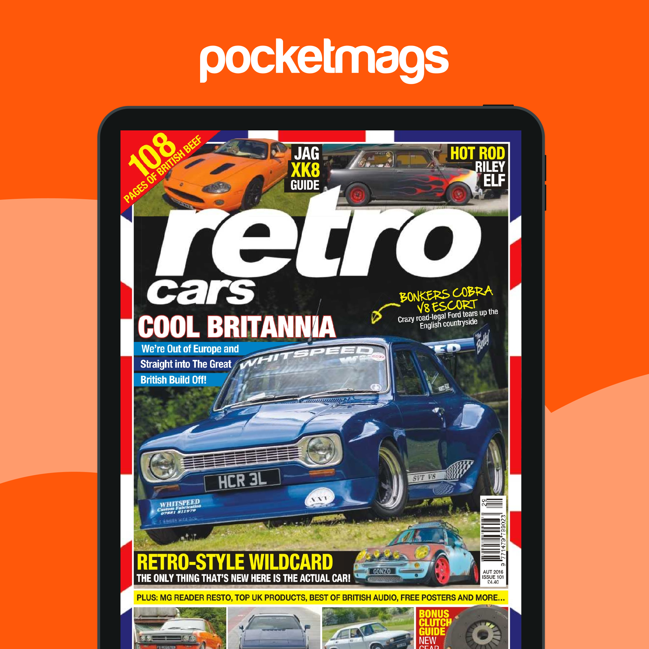 Retro Cars Magazine - No. 101 Cool Britannia Edição anterior