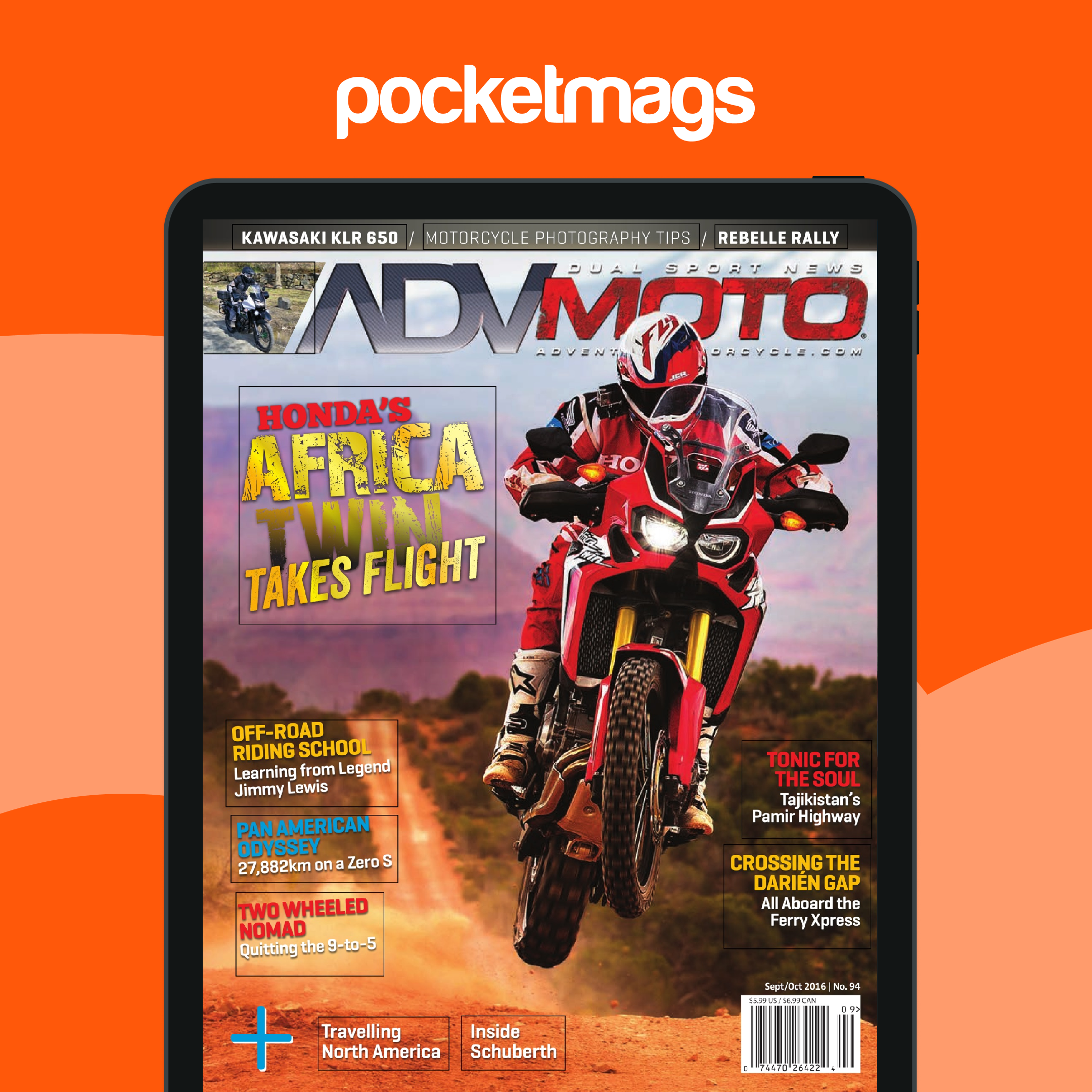 Adventure Motorcycle Magazine - ADVMoto Sep/Oct 2016 Edición anterior