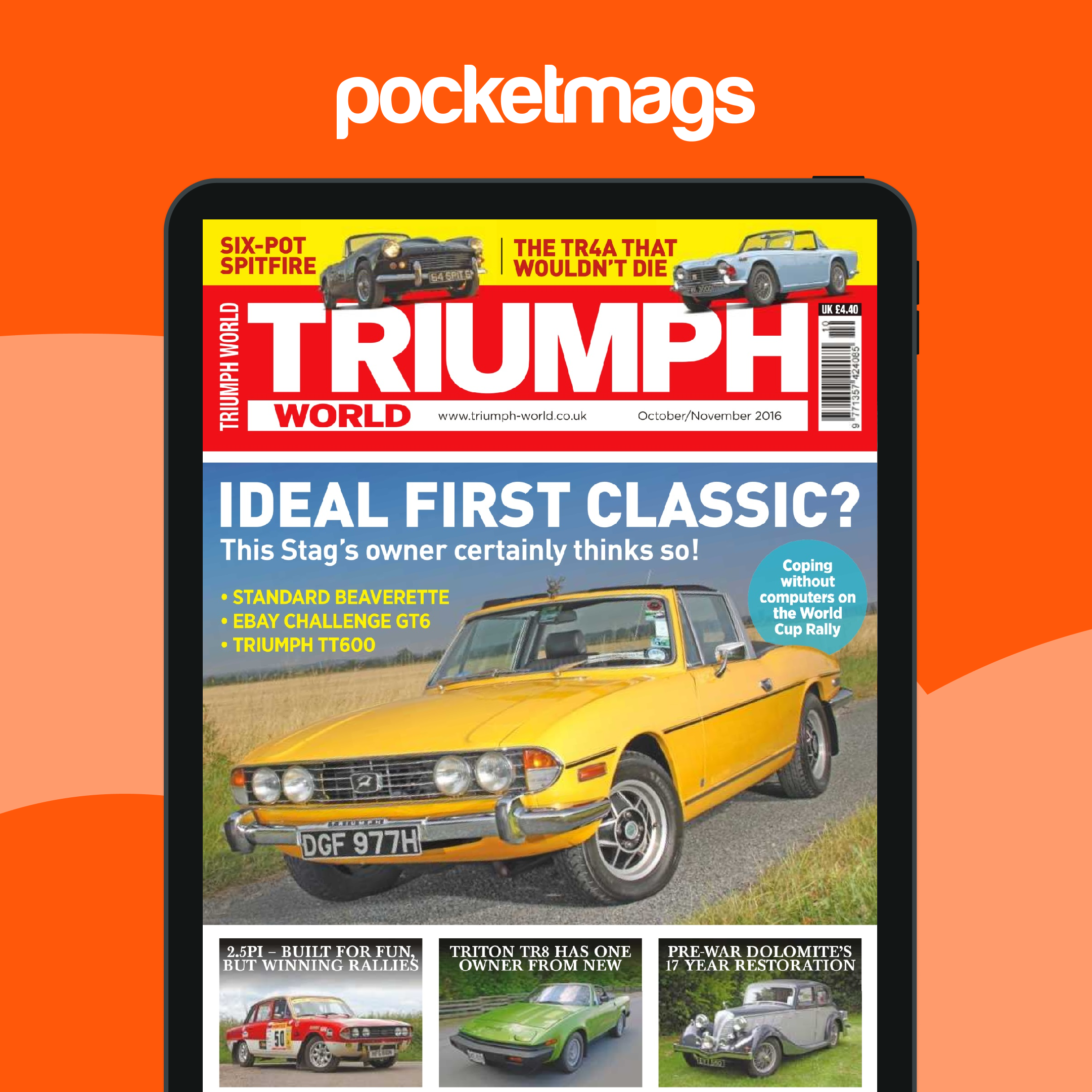 Triumph World Magazine - No. 162 Ideal First Classic? Back Issue