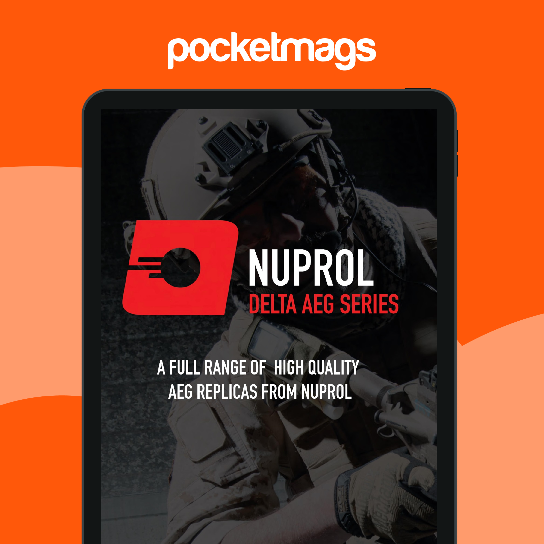 Airsoft Action Magazine - NUPROL DELTA AEG SERIES Edição especial