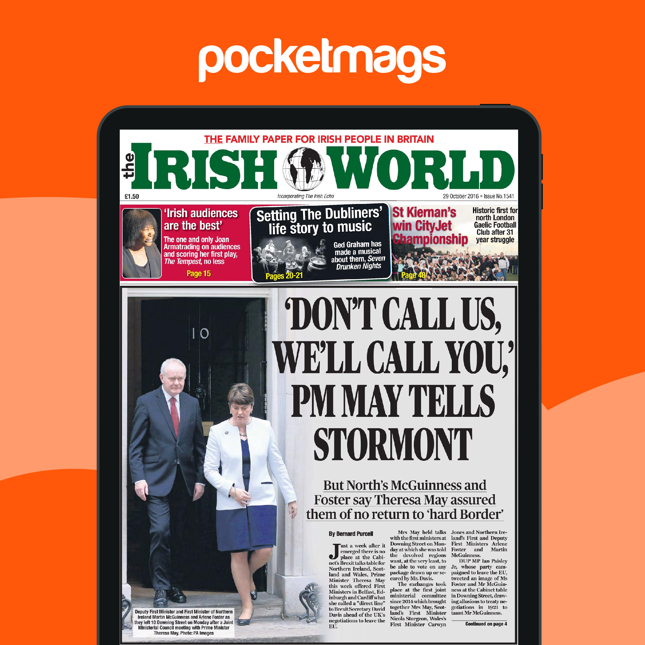 Irish World Magazine - 1541 Edición anterior