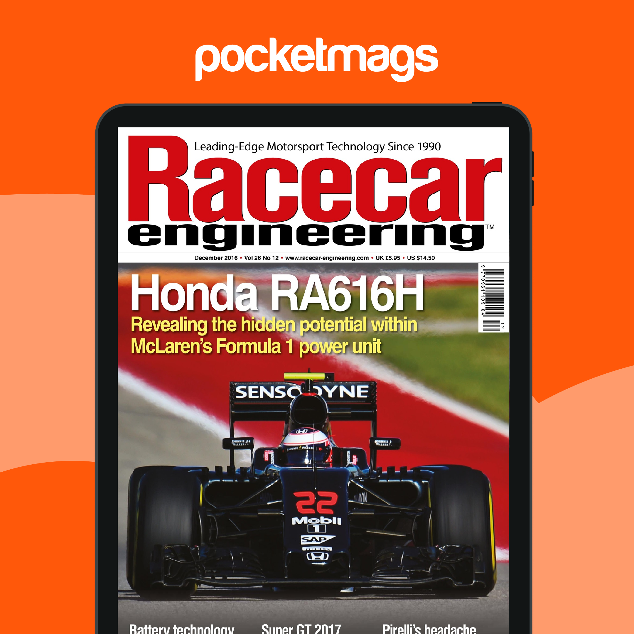 Racecar Engineering Magazine - December 2016 Back Issue
