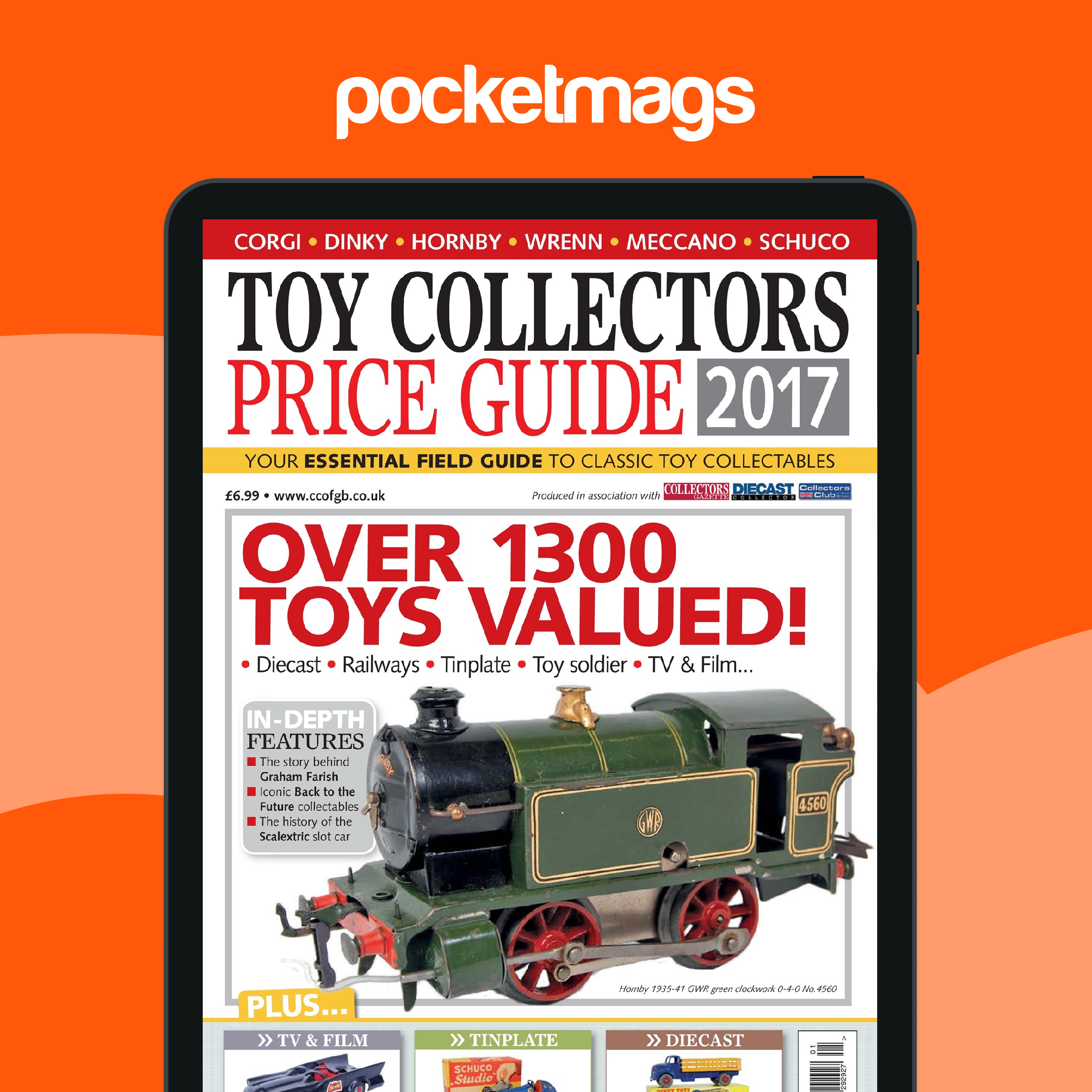 Toy Collectors Price Guide Magazine - Price Guide 2017 Back Issue