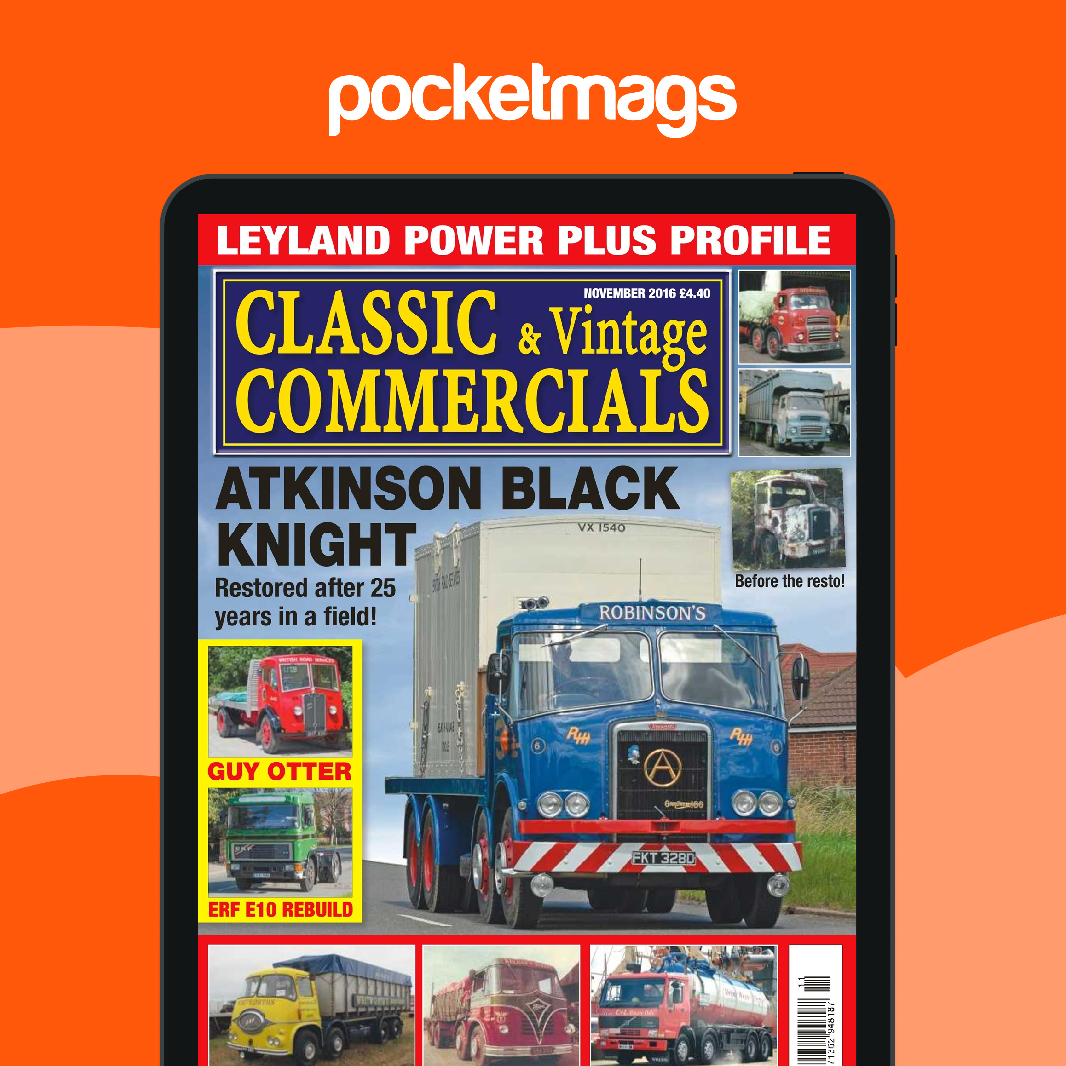 Classic & Vintage Commercials Magazine - Vol. 22 No. 3 Atkinson Black ...