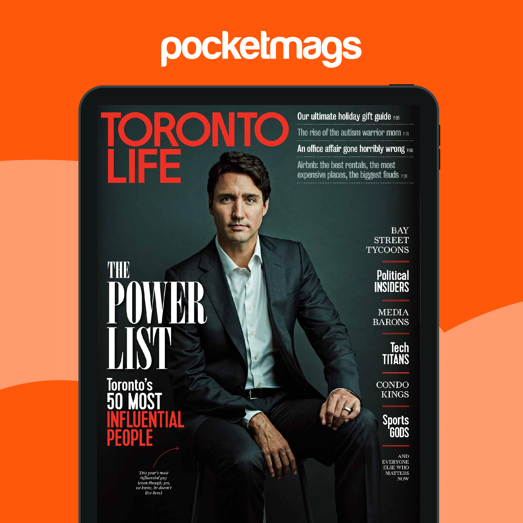 Toronto Life Magazine - December 2016 Back Issue