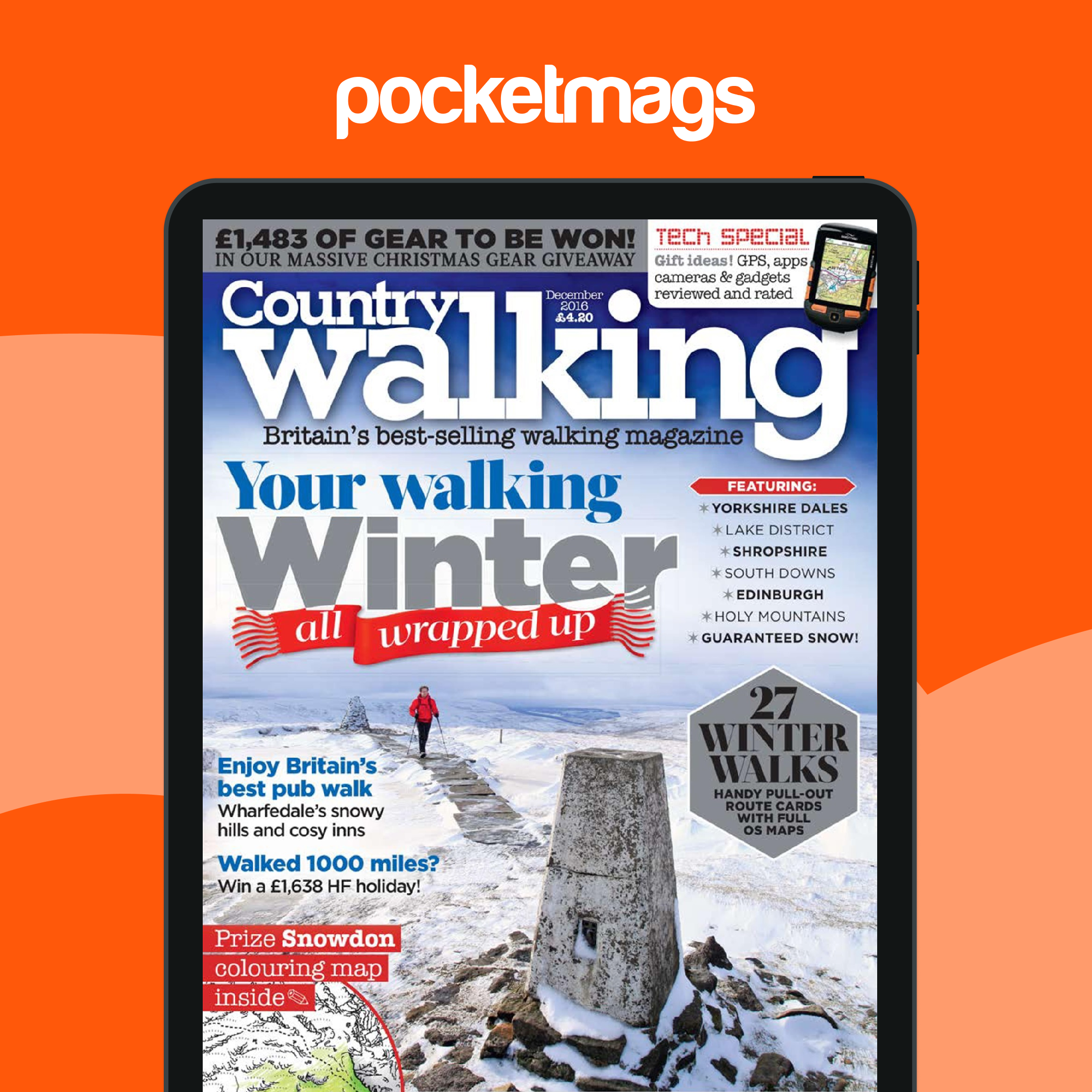 Country Walking Magazine - December 2016 Back Issue